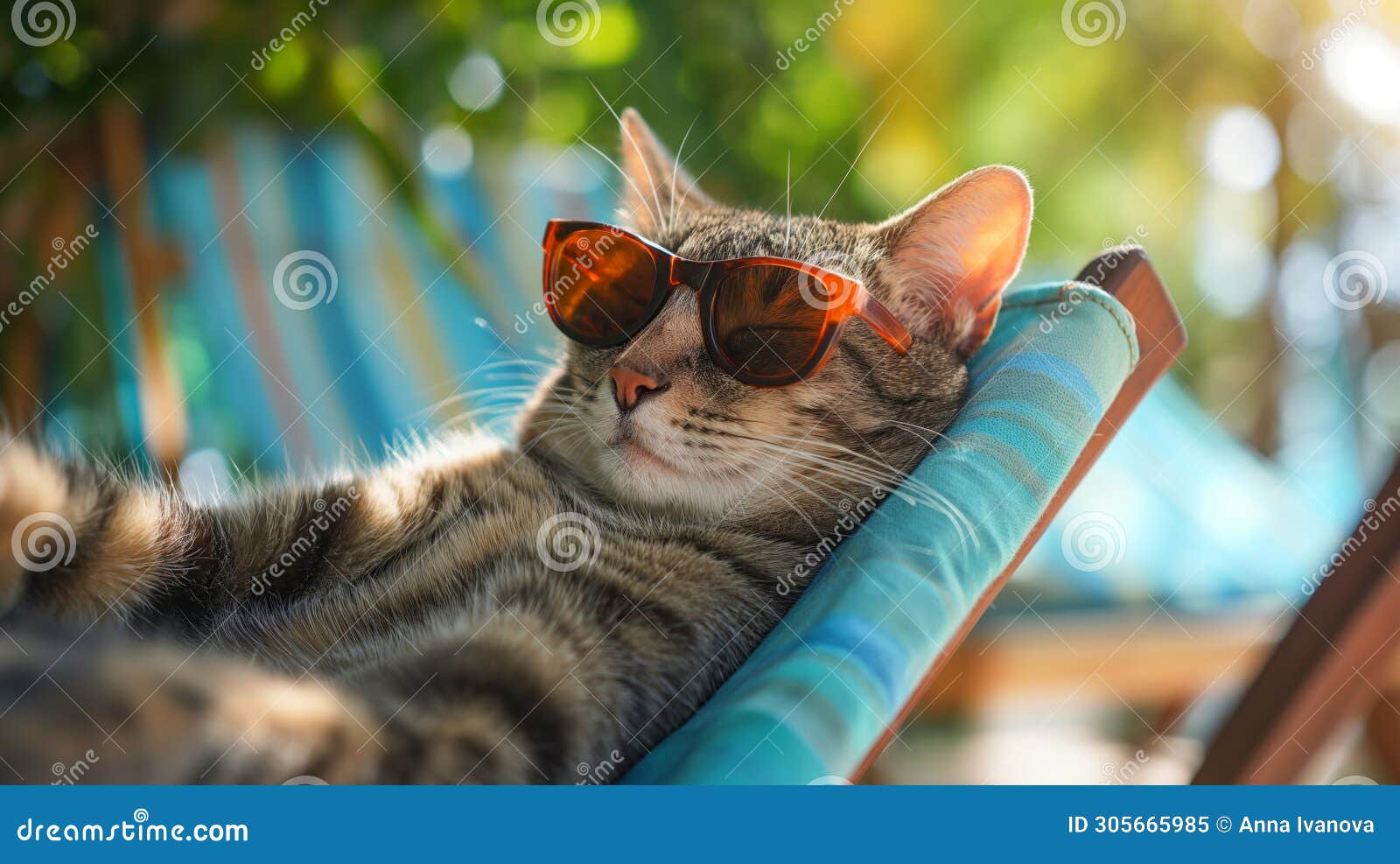 Cat Vacation in a Nice Resort, Relax, Cat-friendly, Cats, Chil Stock ...
