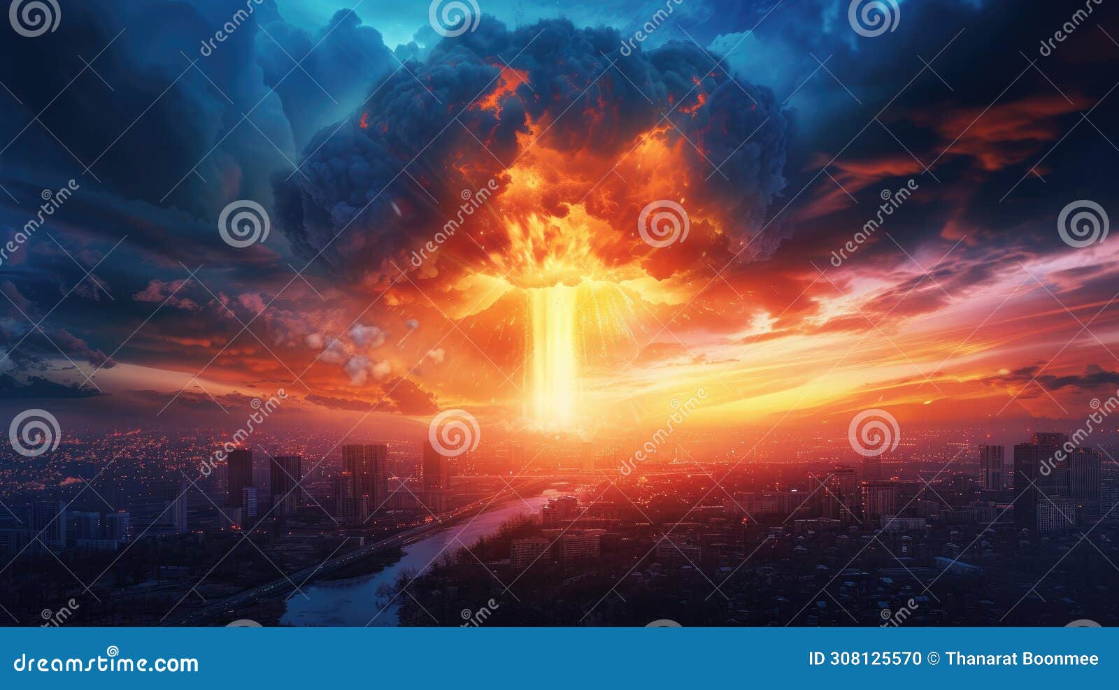 Cataclysmic Apocalypse Space Cosmic. Generate Ai Royalty-Free Stock ...