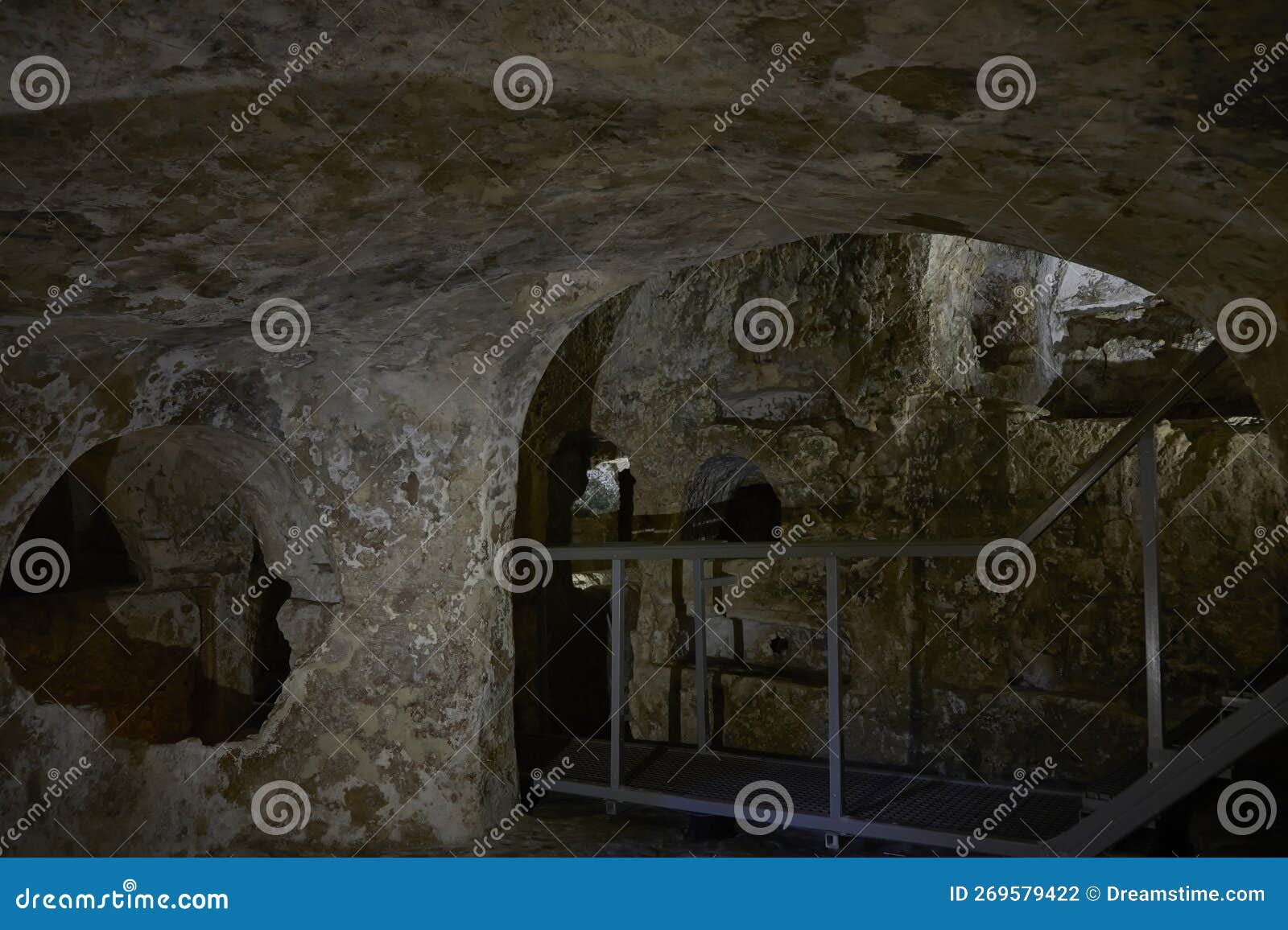 The Catacombs Form A Typical Complex Of Interconnected Underground ...