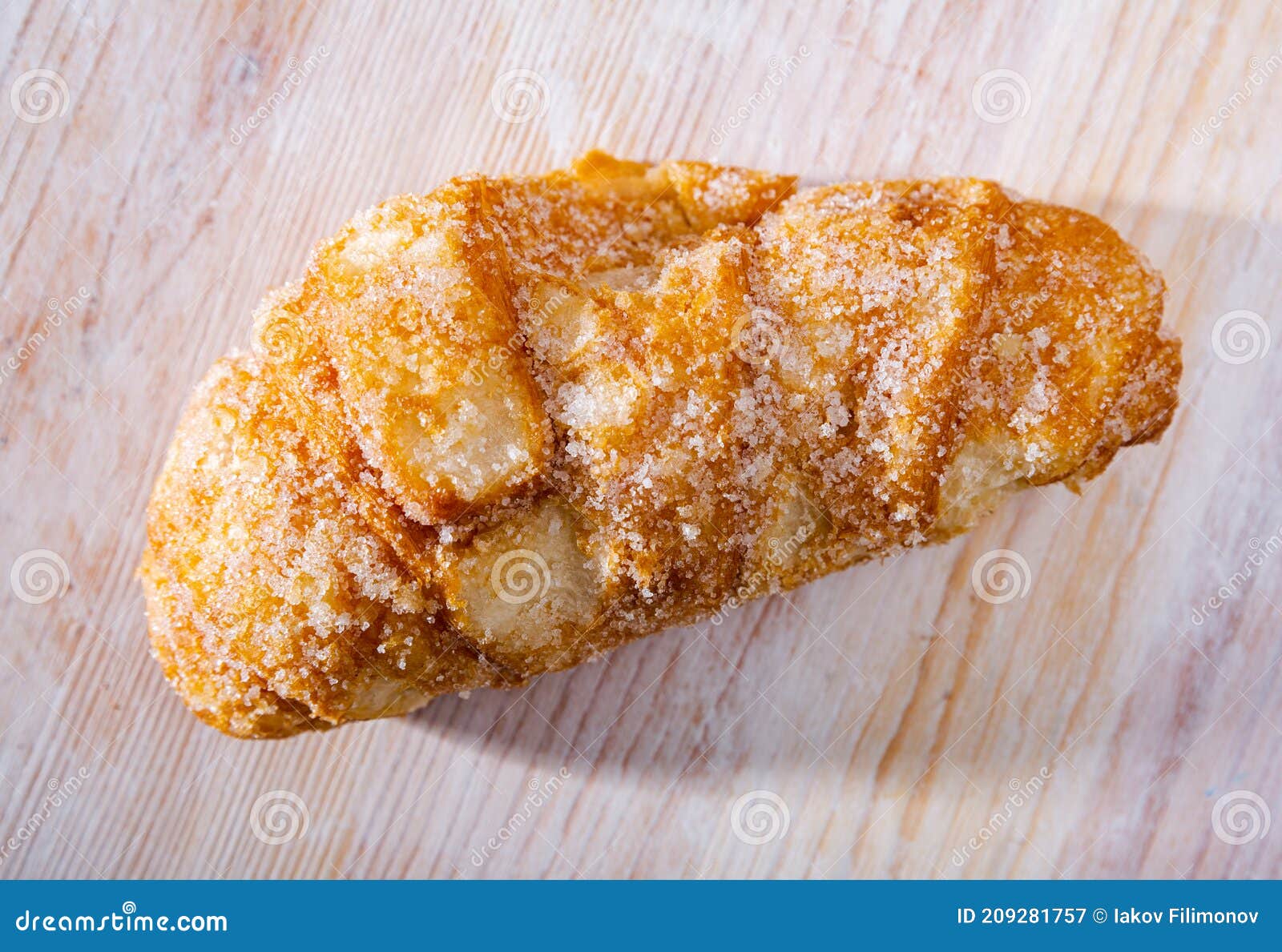 Catalan Sweet Bun with Icing and Sugar. Stock Image - Image of snack ...
