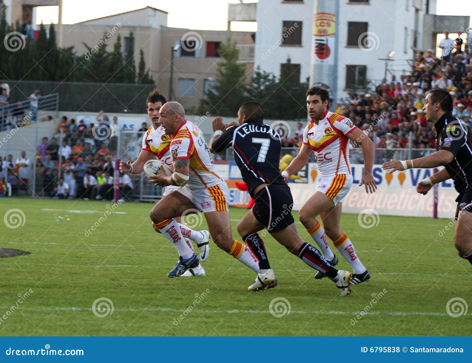 Catalans Dragons Vs Wigan Warriors Editorial Stock Photo - Image of ...