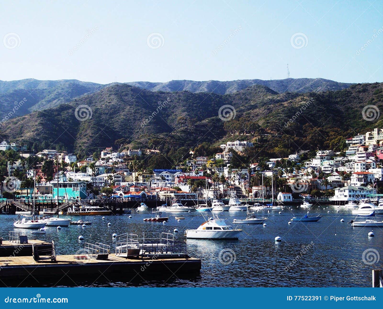 Catalina Harbour editorial photo. Image of seaside, ocean - 77522391
