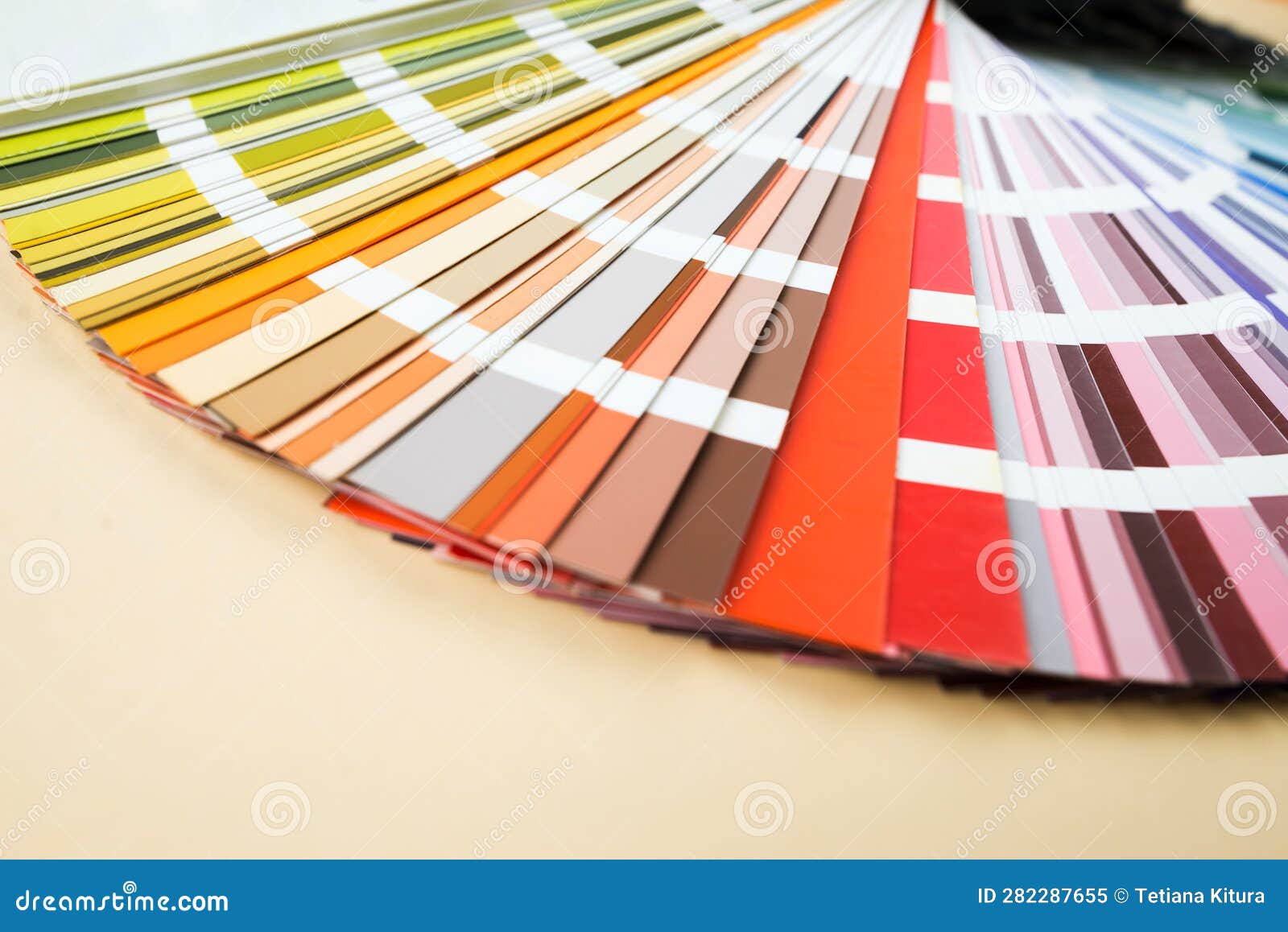 Catalog of color samples stock image. Image of white - 282287655