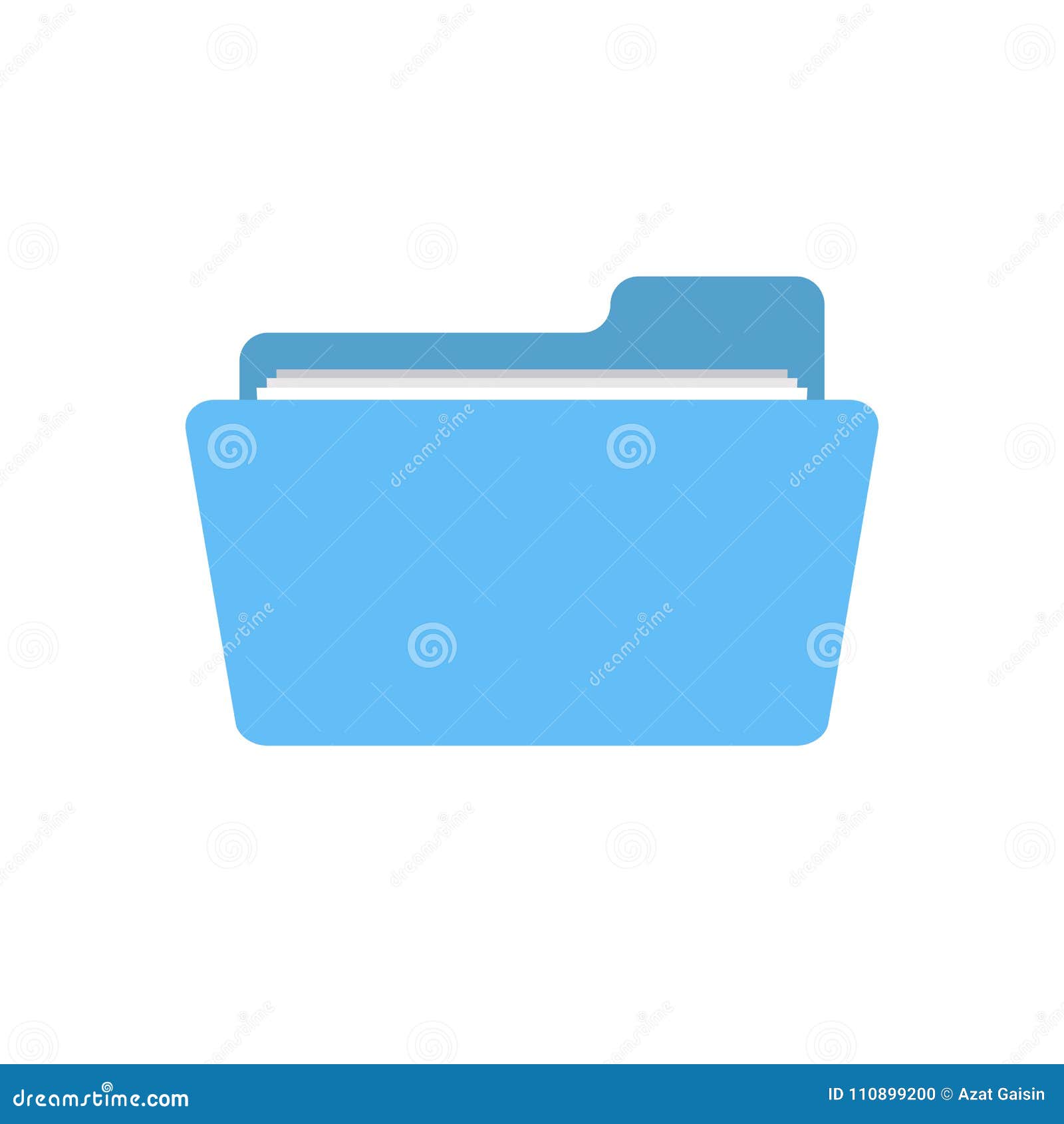 Catalog Directory Document Documents File Folder Open Icon Stock Vector ...