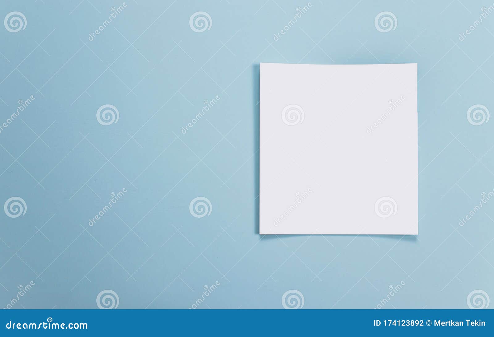 Catalog Mockup, Blue Backdrop, Isolated Background, for Graphic ...