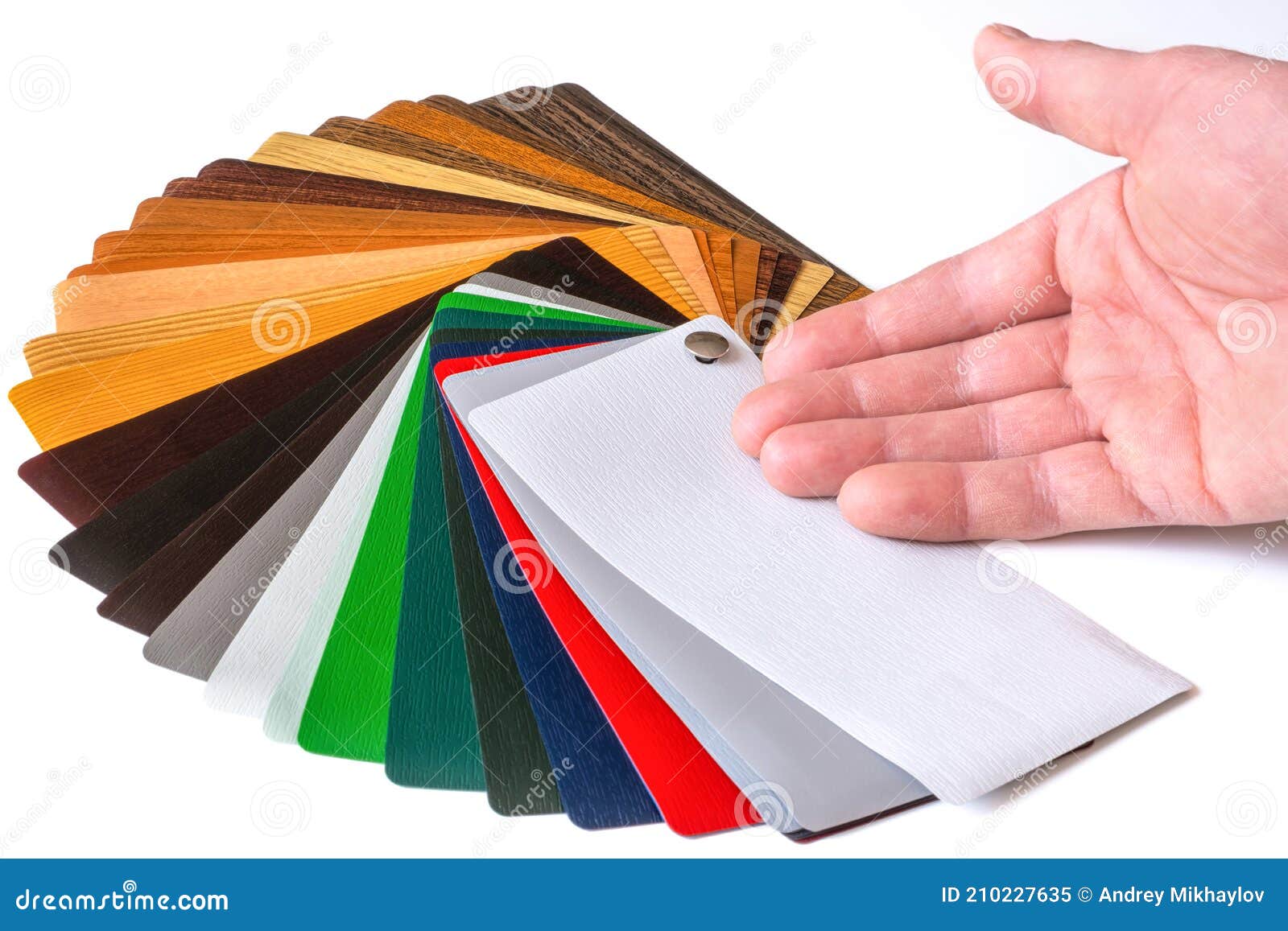 Presentation Of Samples. Samples For Lamination. Multi-colored Laminate ...