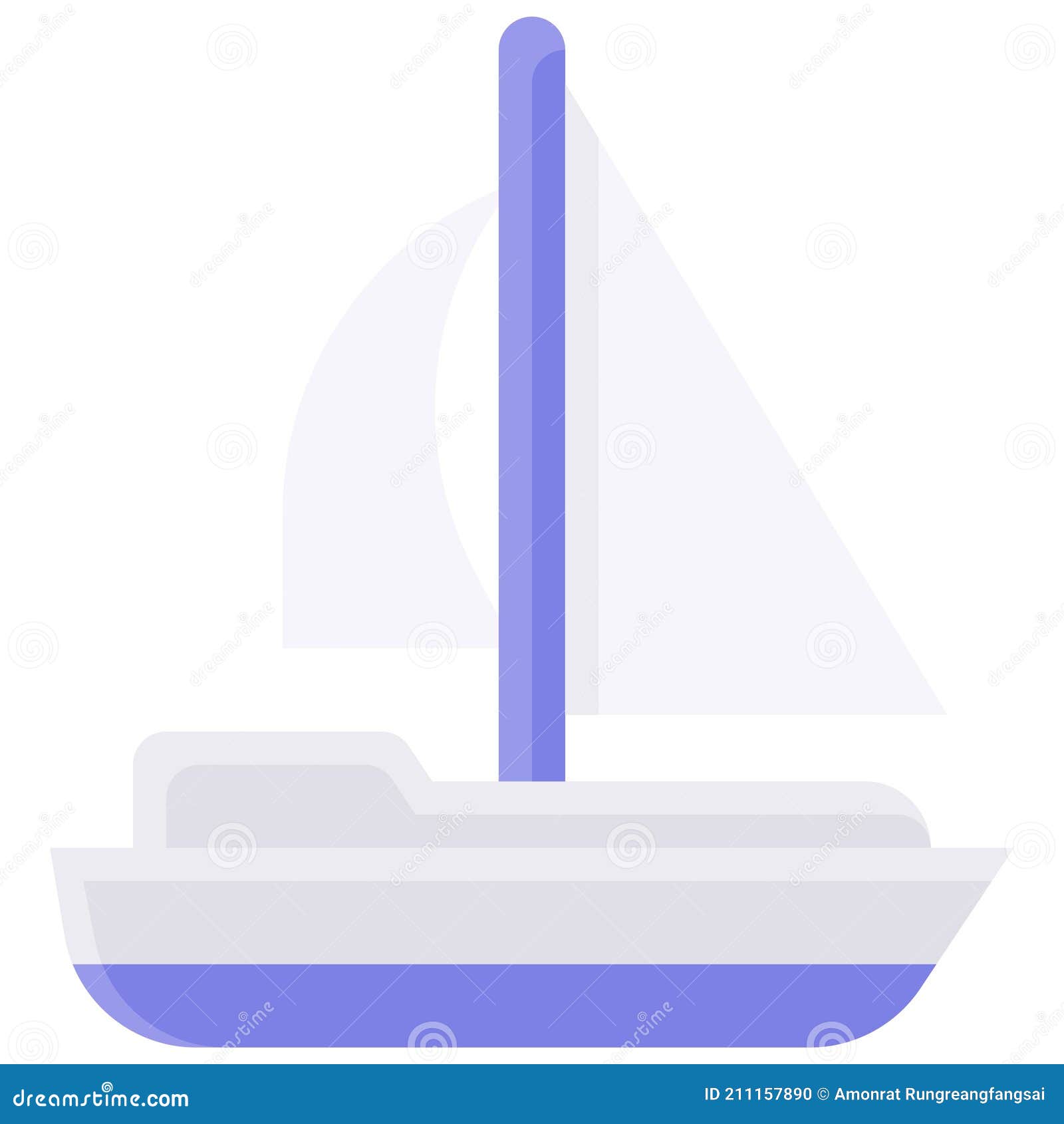 Catamaran Icon, Transportation Related Vector Stock Vector ...