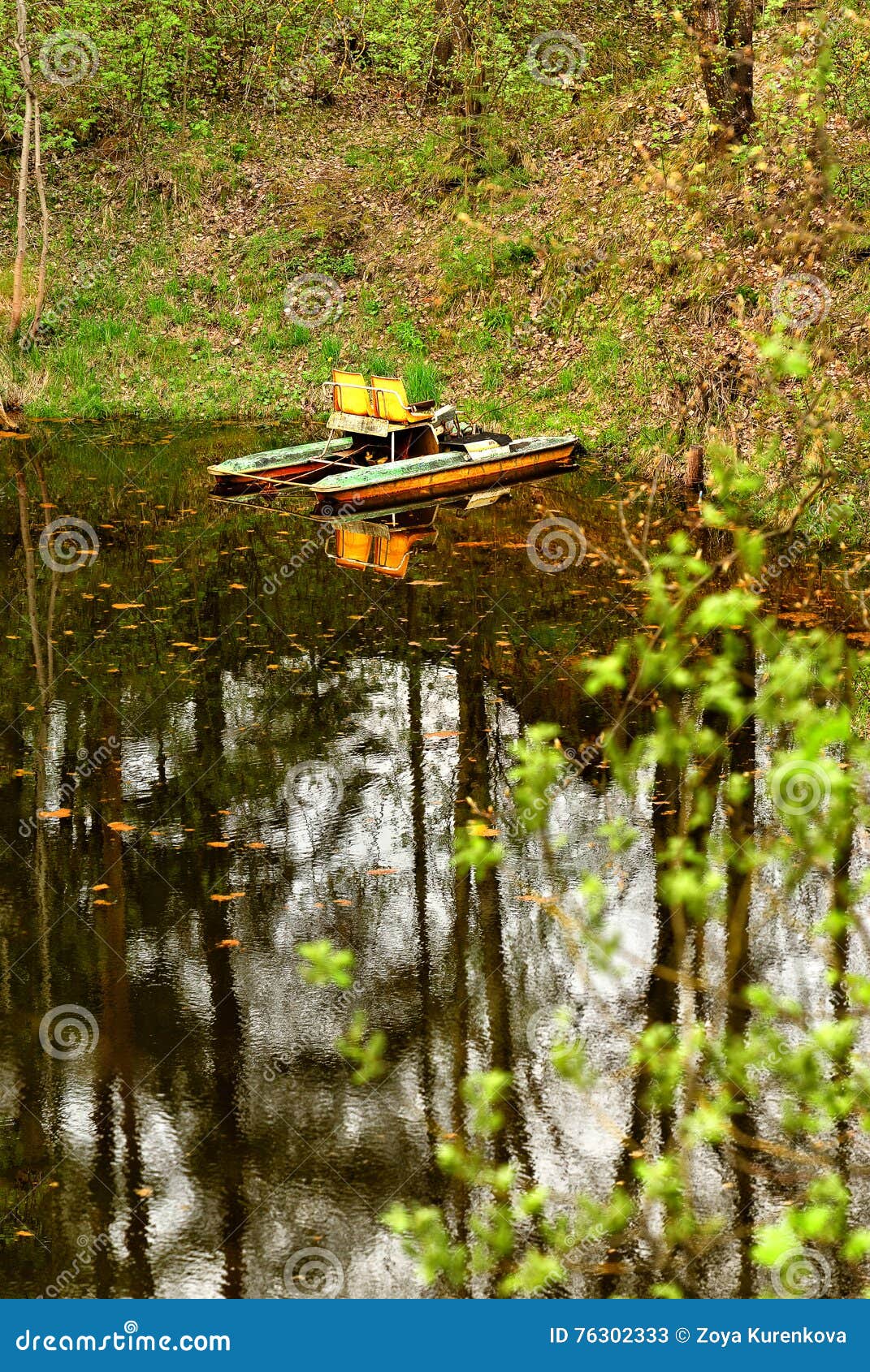 Catamaran stock image. Image of road, catamaran, landscape - 76302333