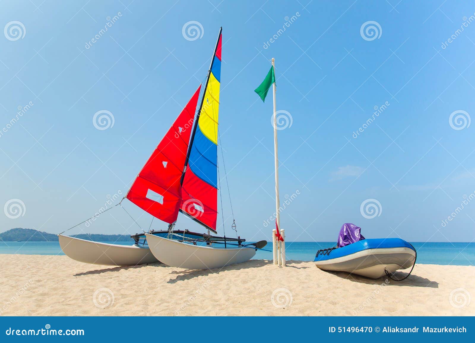 Catamaran wing yacht stock photo. Image of sail, water - 51496470