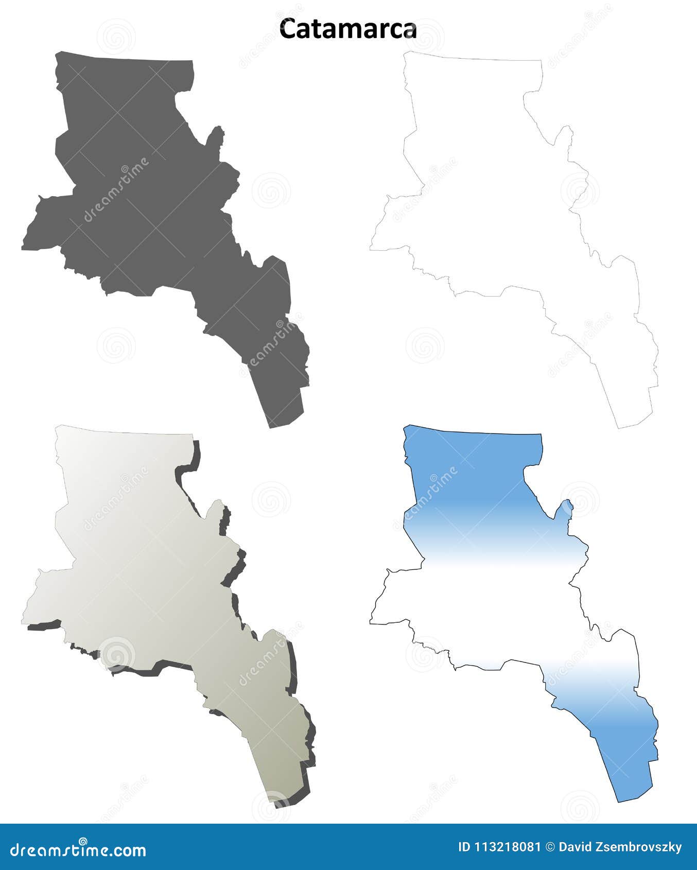 Catamarca Map Vector | CartoonDealer.com #134487956