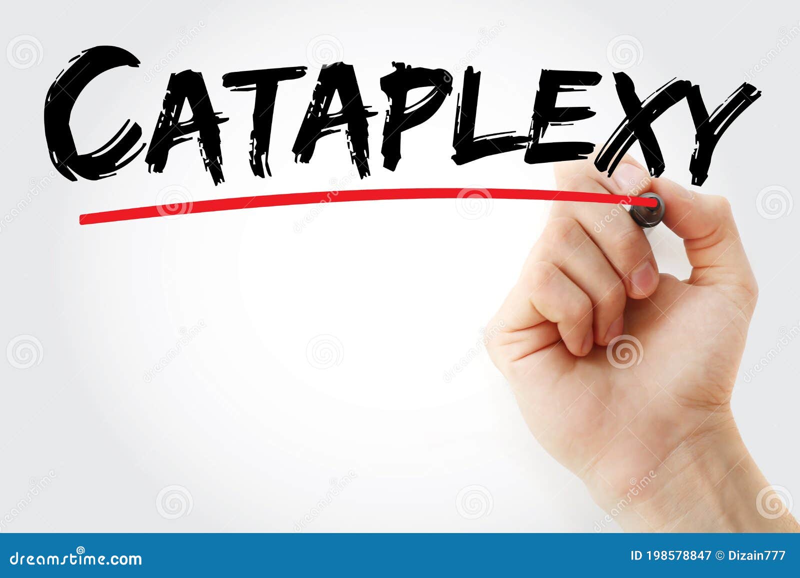 Cataplexy text with marker stock image. Image of crying - 198578847