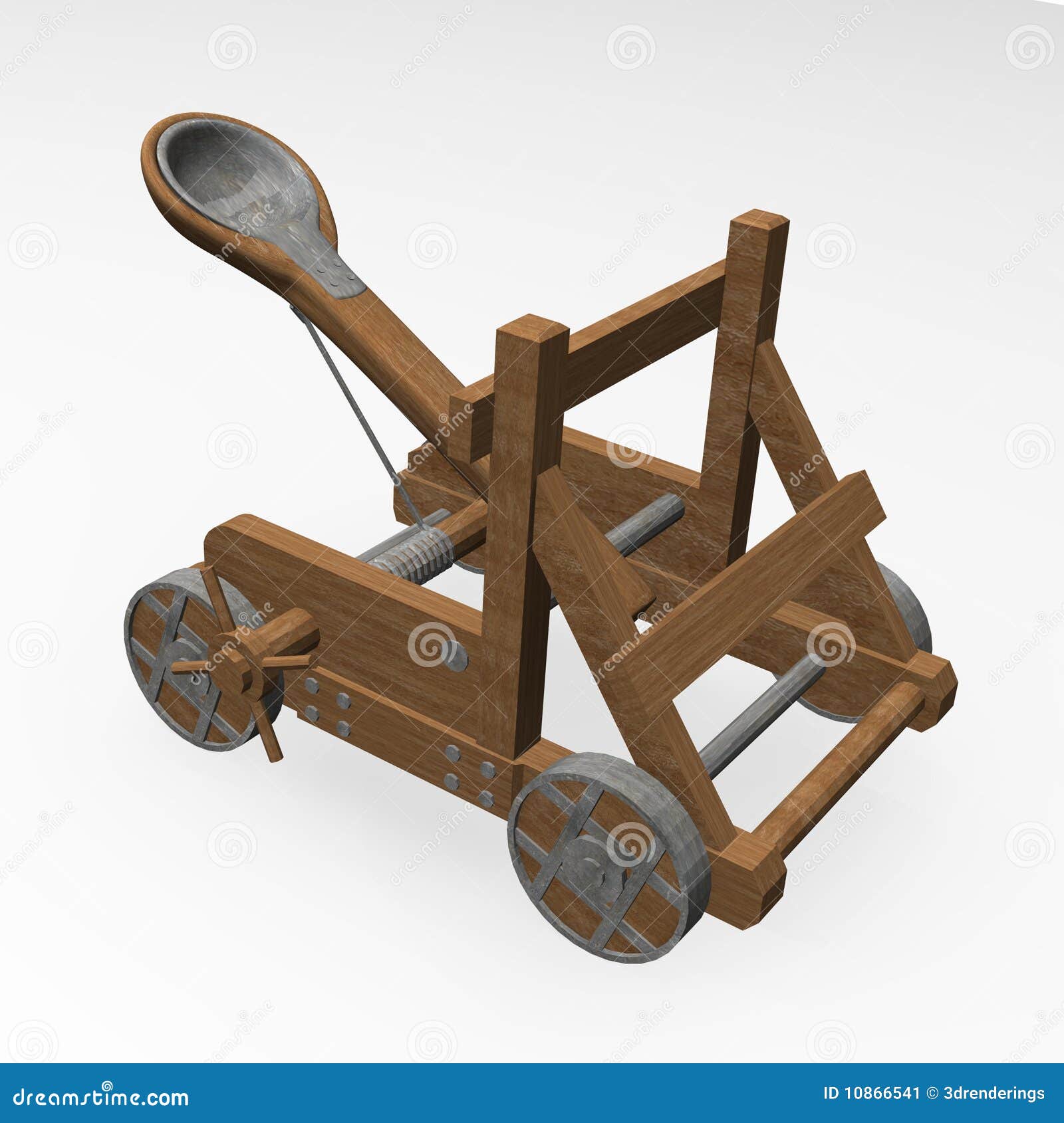 Catapult stock illustration. Illustration of medieval - 10866541