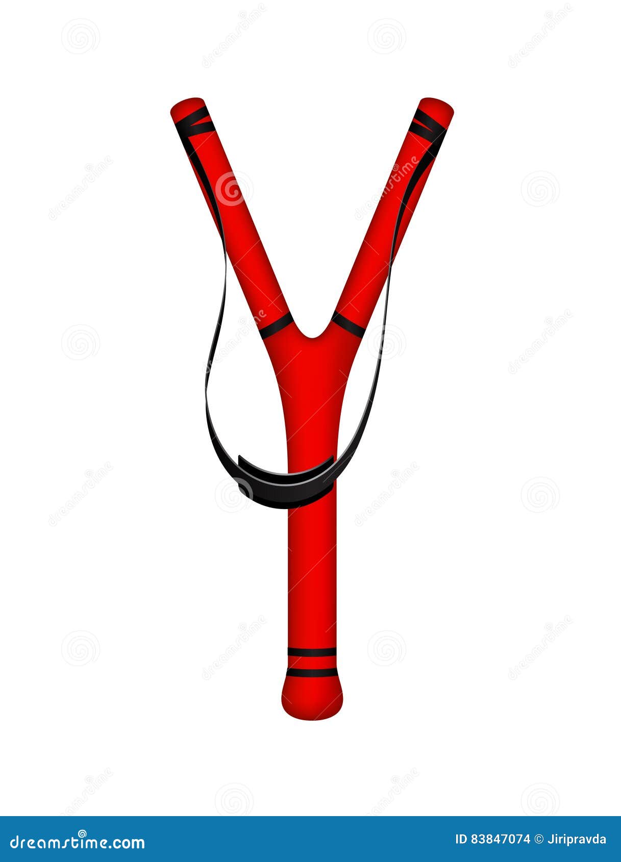 Catapult in red design stock vector. Illustration of power - 83847074