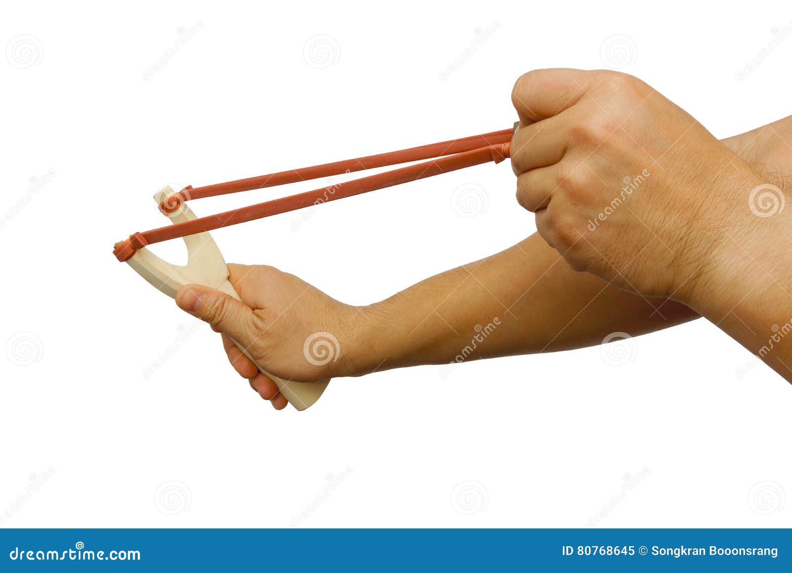 Catapult slingshot stock image. Image of weapon, play - 80768645