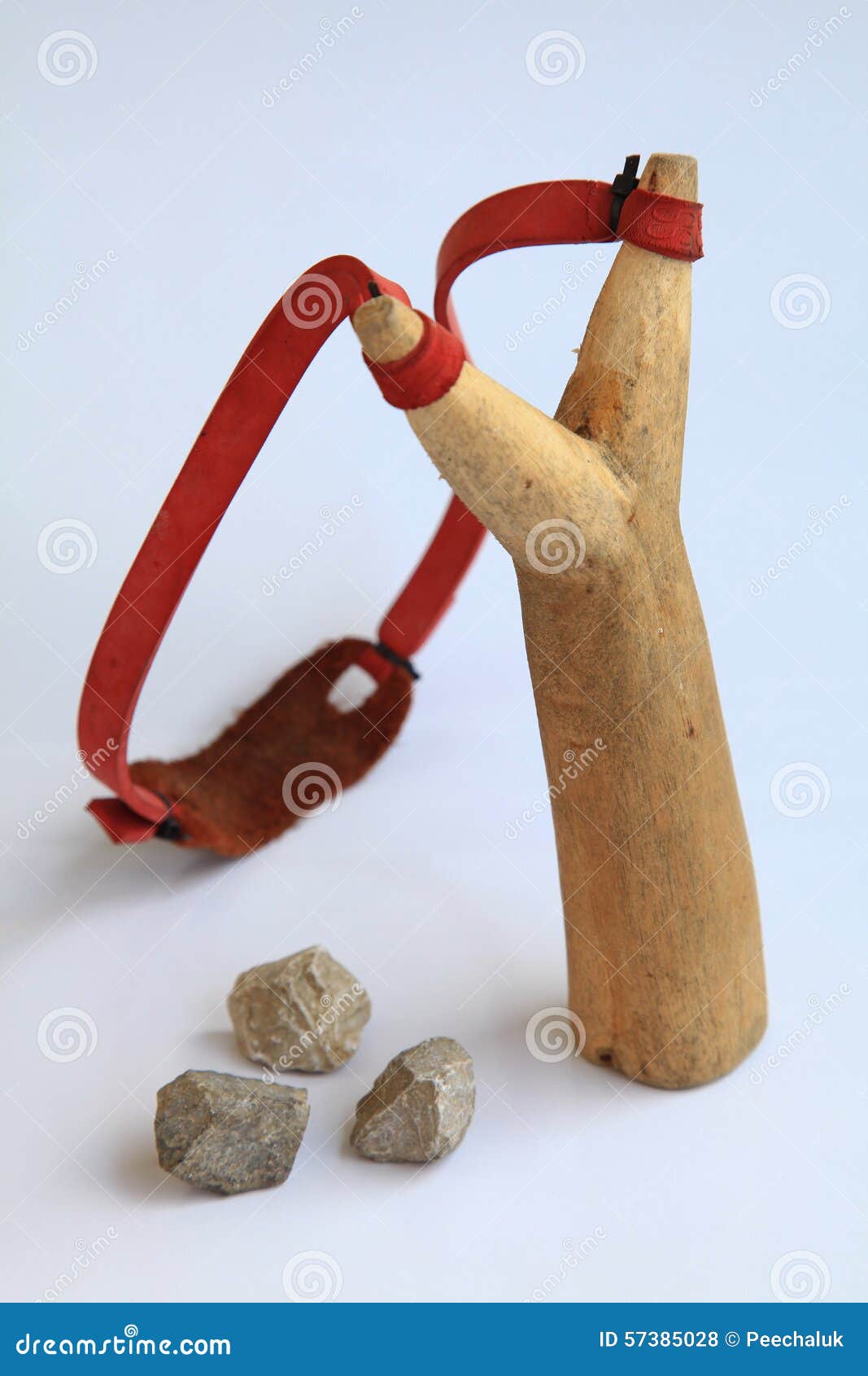 Catapult with stones. stock photo. Image of launch, stones - 57385028