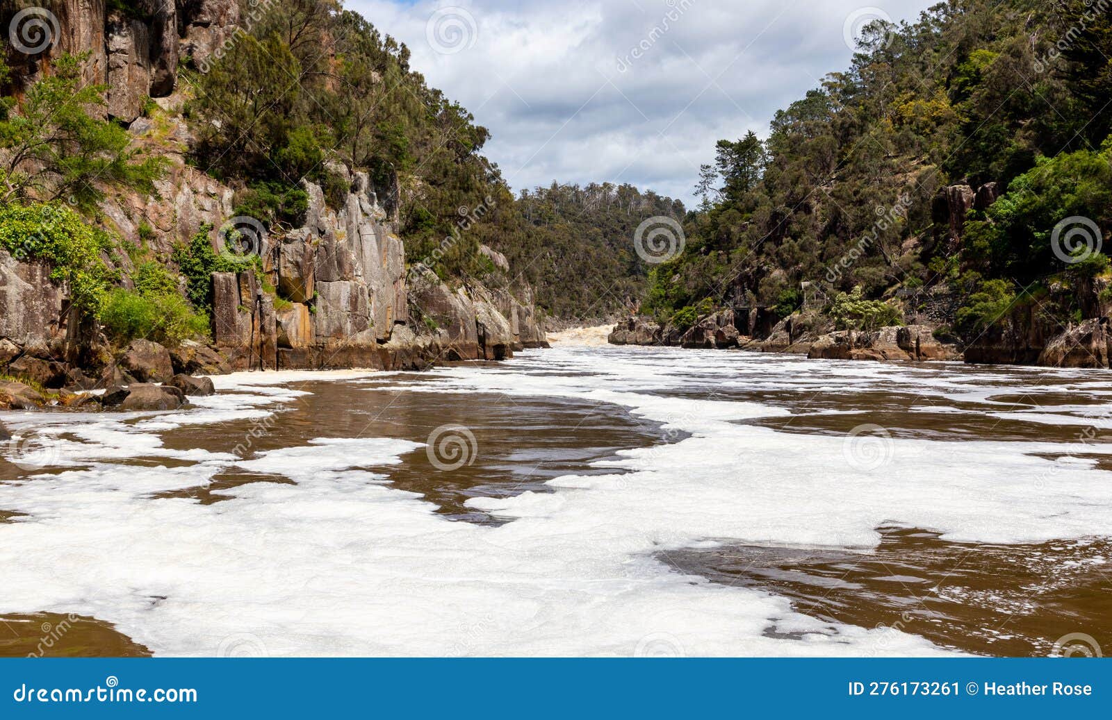 Cataract Gorge, Launceston, Tasmania, Australia Stock Image - Image of ...