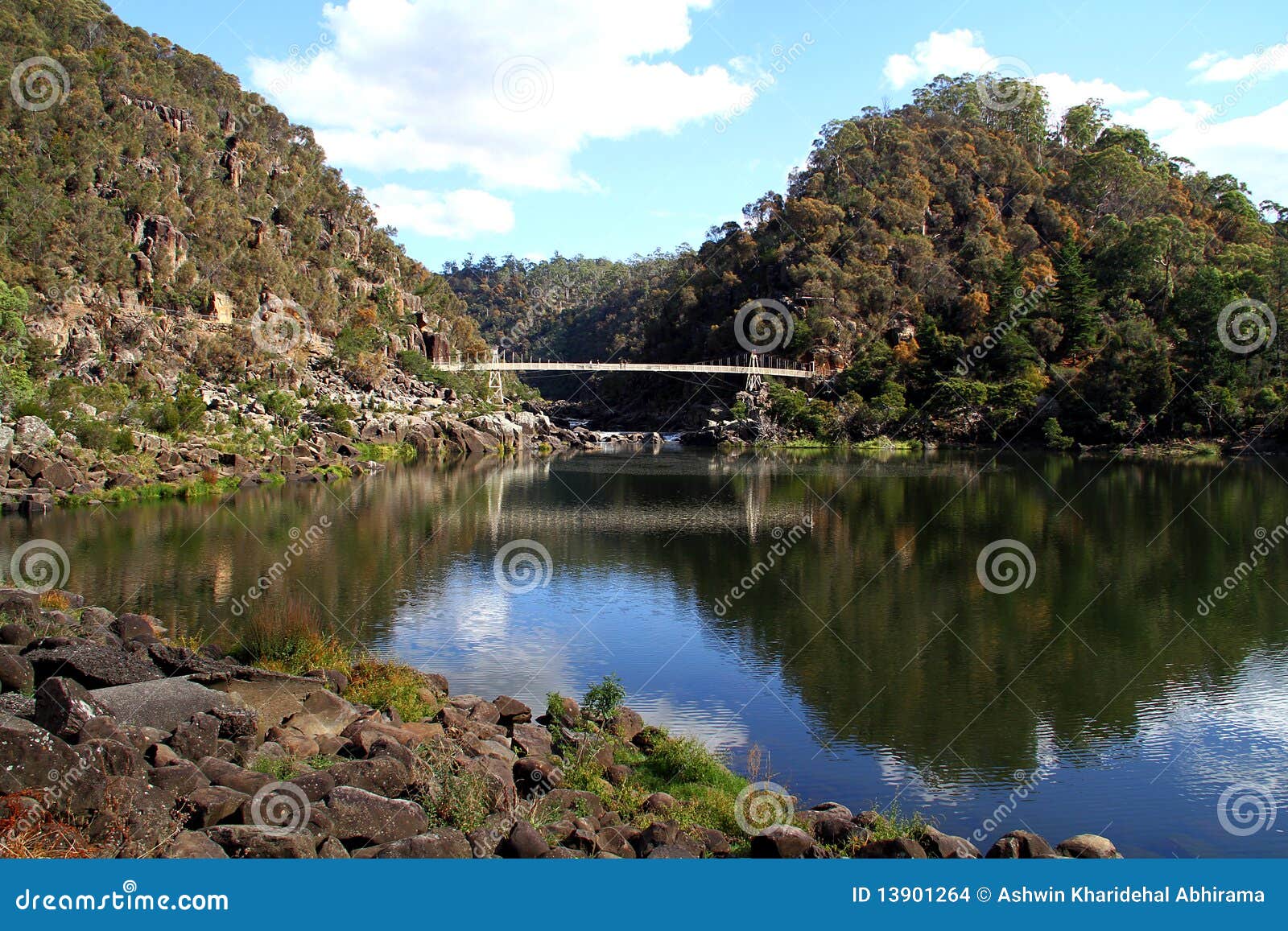 Cataract Gorge - The Cataract Gorge Reserve Stock Photo | CartoonDealer ...