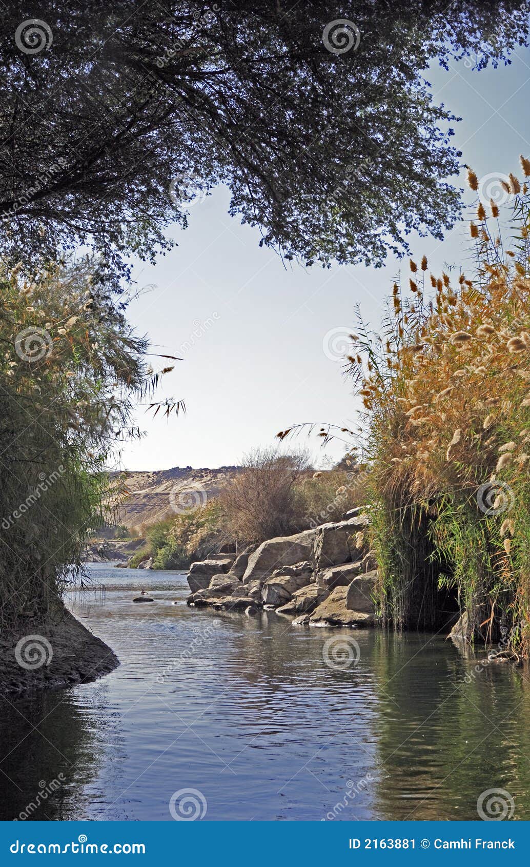 Cataract on the river nile stock image. Image of cataract - 2163881