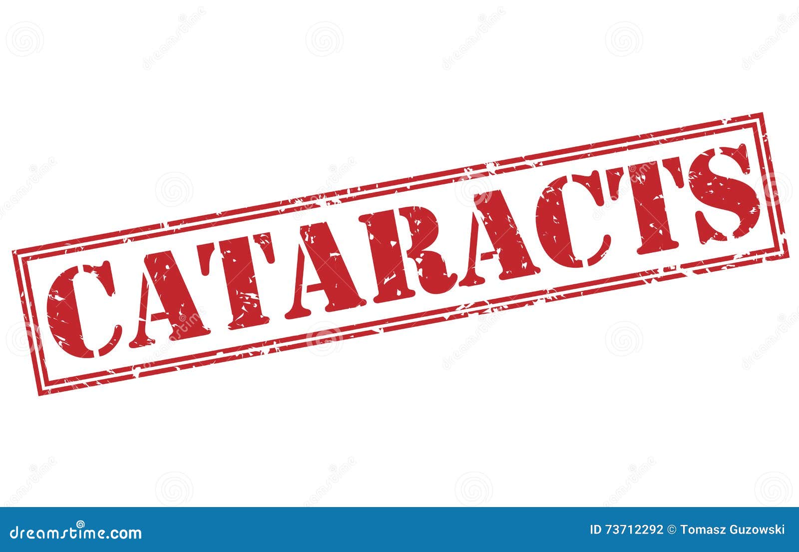 Cataracts Red Stamp Stock Photo | CartoonDealer.com #73712292