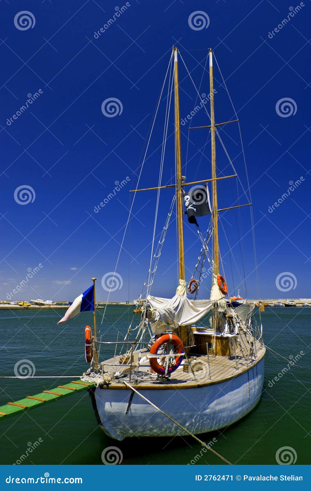 Cataraman stock image. Image of mast, water, harbour, clear - 2762471