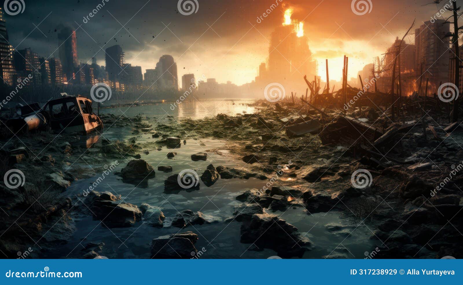 Catastrophe of Planet Earth, Destruction and Devastation, Global ...