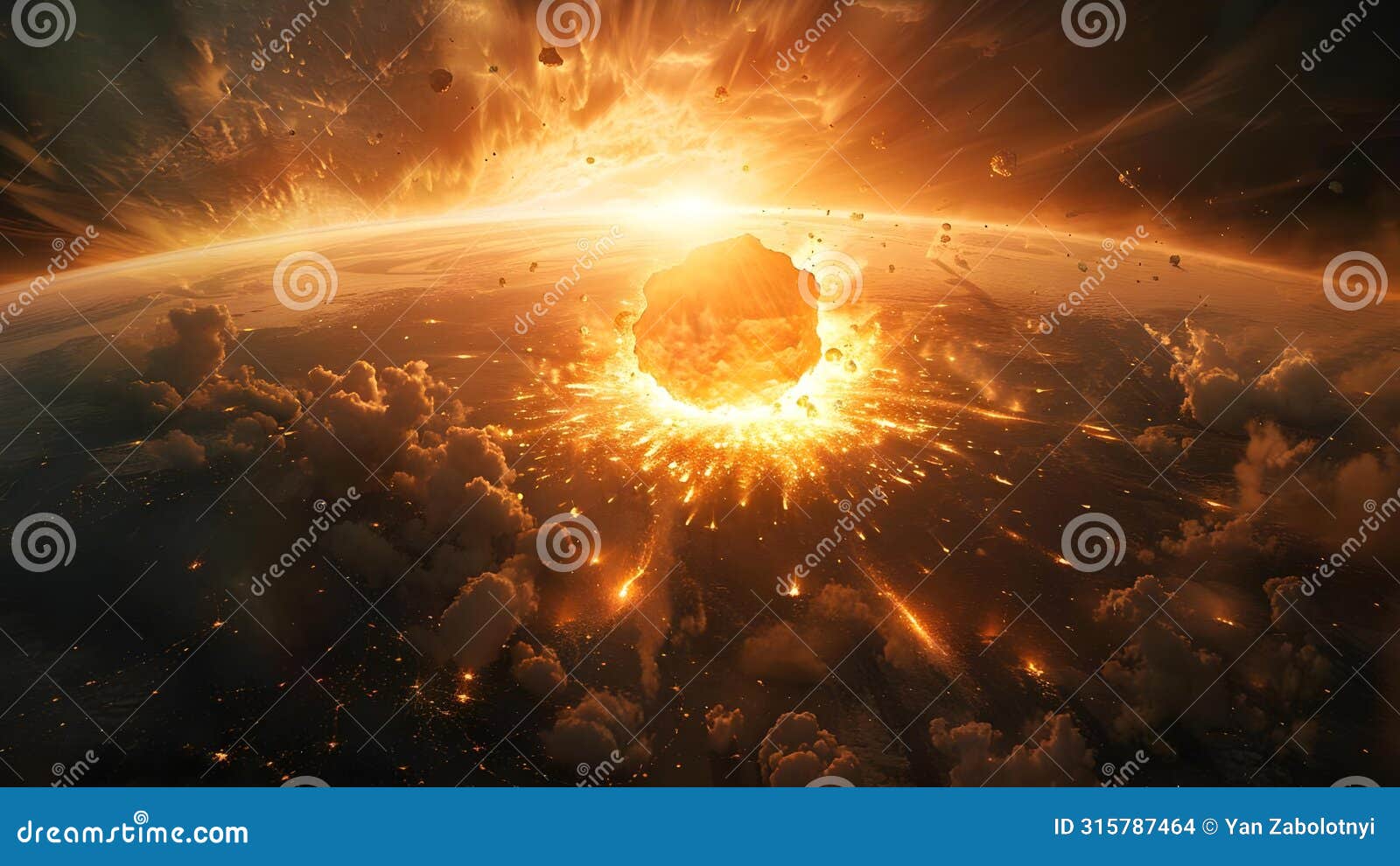 The Catastrophic Consequences of a Powerful Asteroid Impact on Earth ...