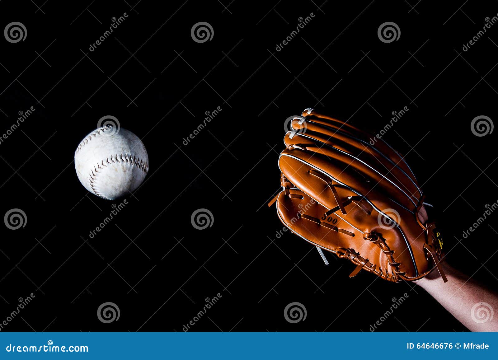 Catch the ball stock photo. Image of leather, sport, action - 64646676