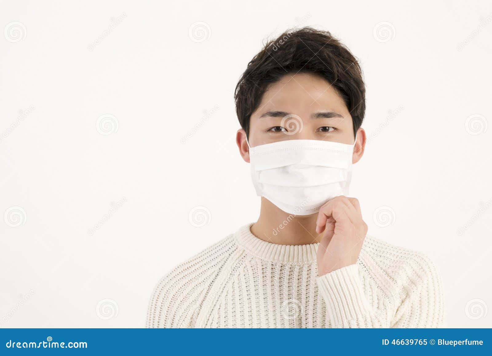Catch a cold stock image. Image of nasal, isolated, depressed - 46639765