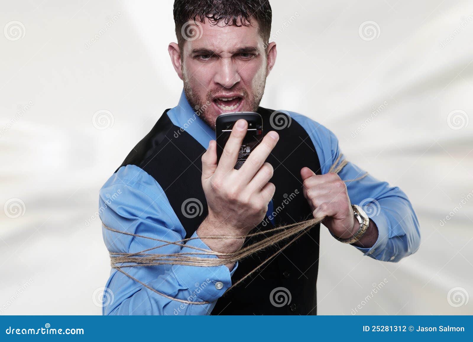 Catch up in the phone call stock photo. Image of human - 25281312
