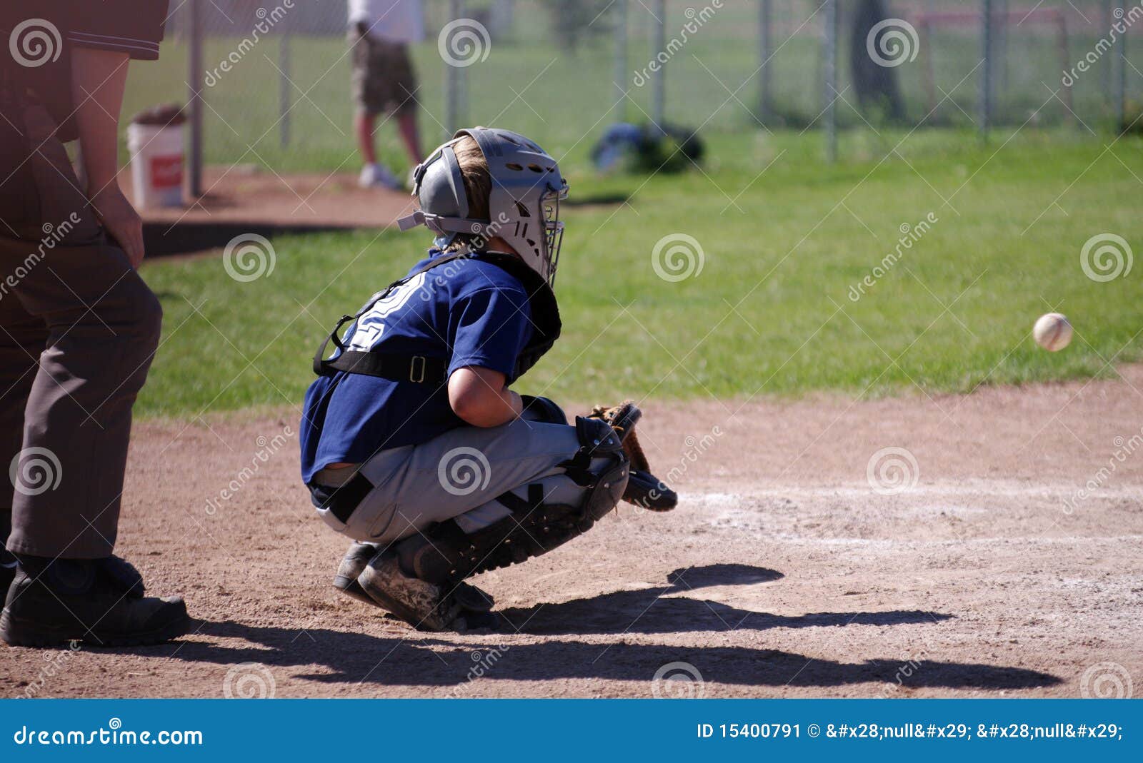 Catcher stock image. Image of back, player, catcher, athlete - 15400791