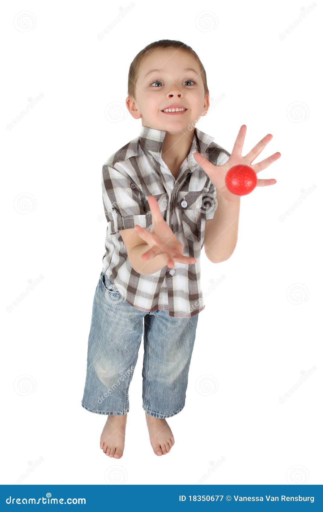 Catching stock image. Image of play, closeup, blond, child - 18350677