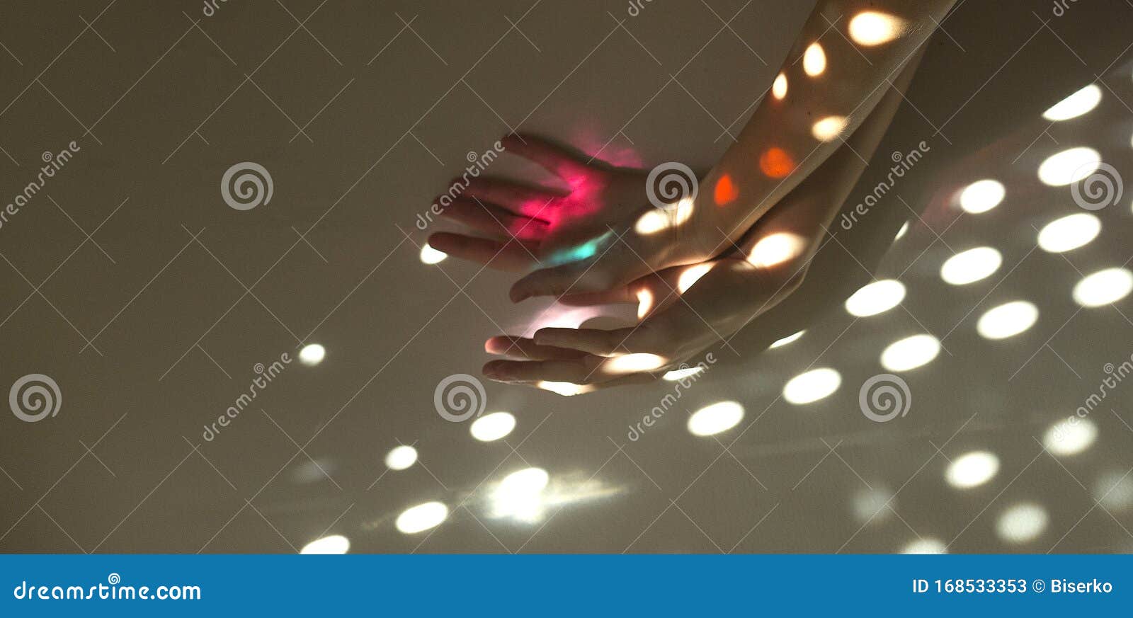 Catching The Light With Hands Stock Image - Image of catching, rainbow ...