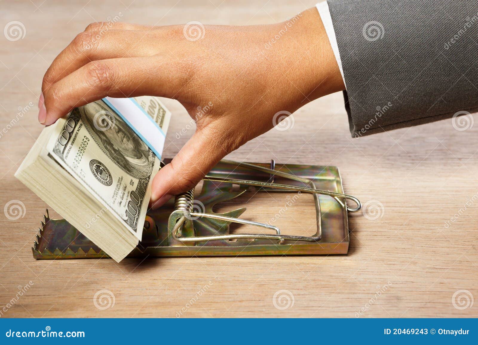 Catching money stock image. Image of finance, mousetrap - 20469243