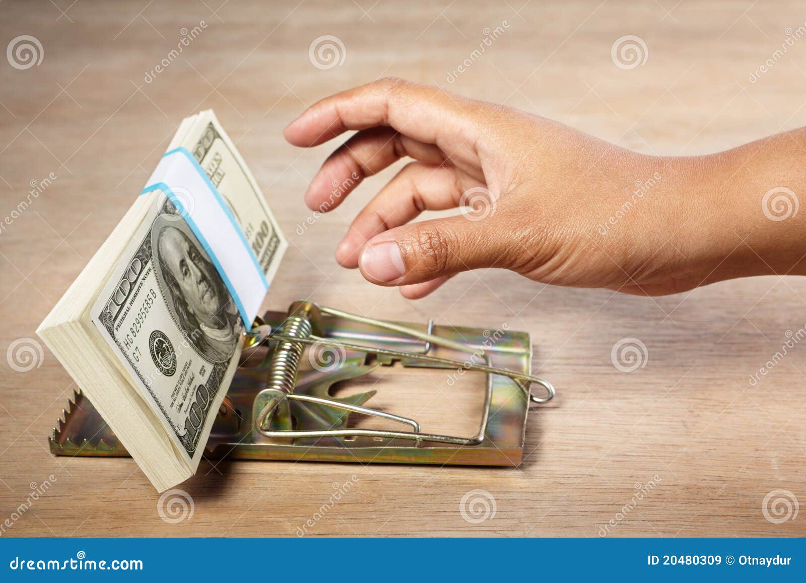 Catching money stock image. Image of personal, temptation - 20480309