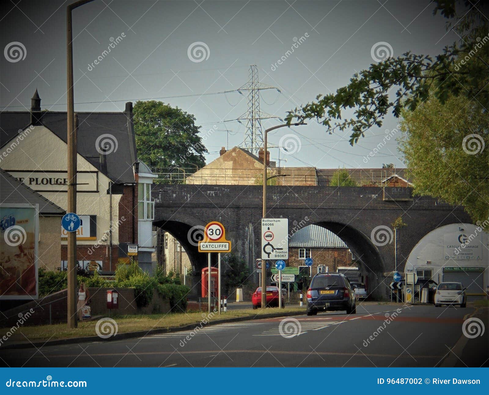Catcliffe Roundabout from Orgreave Lane Editorial Photography - Image ...