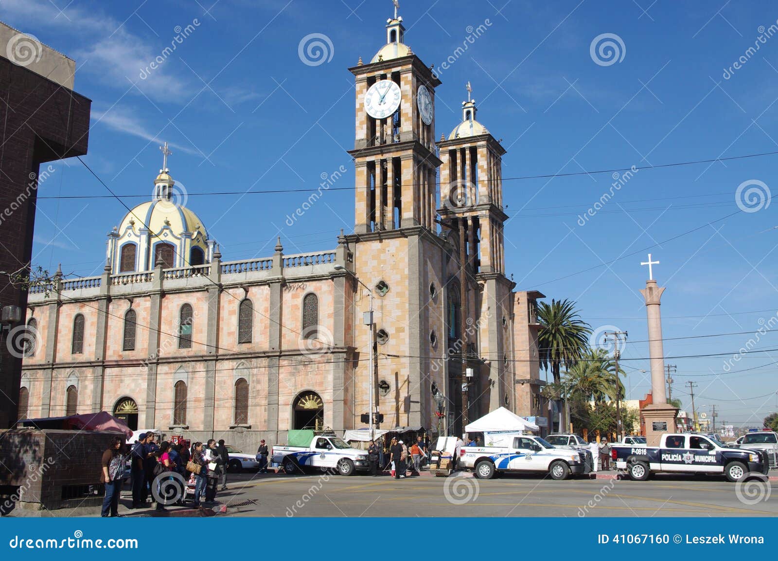 Catedral Católica En Tijuana Imagen editorial - Imagen de guadalupe ...