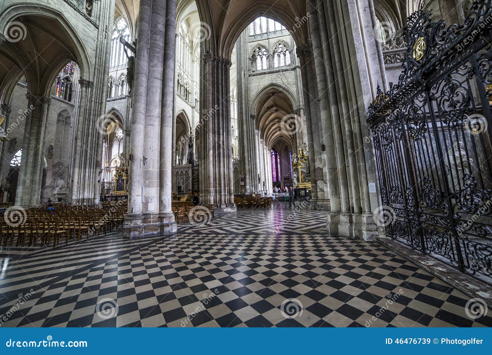 Catedral De Amiens, Picardie, Francia Imagen de archivo editorial ...