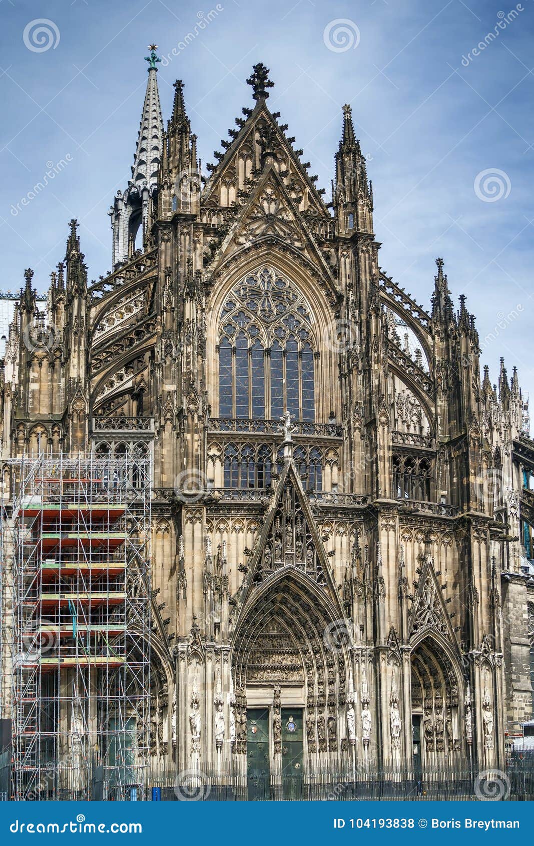 Catedral De Colonia, Alemania Foto de archivo - Imagen de exterior ...