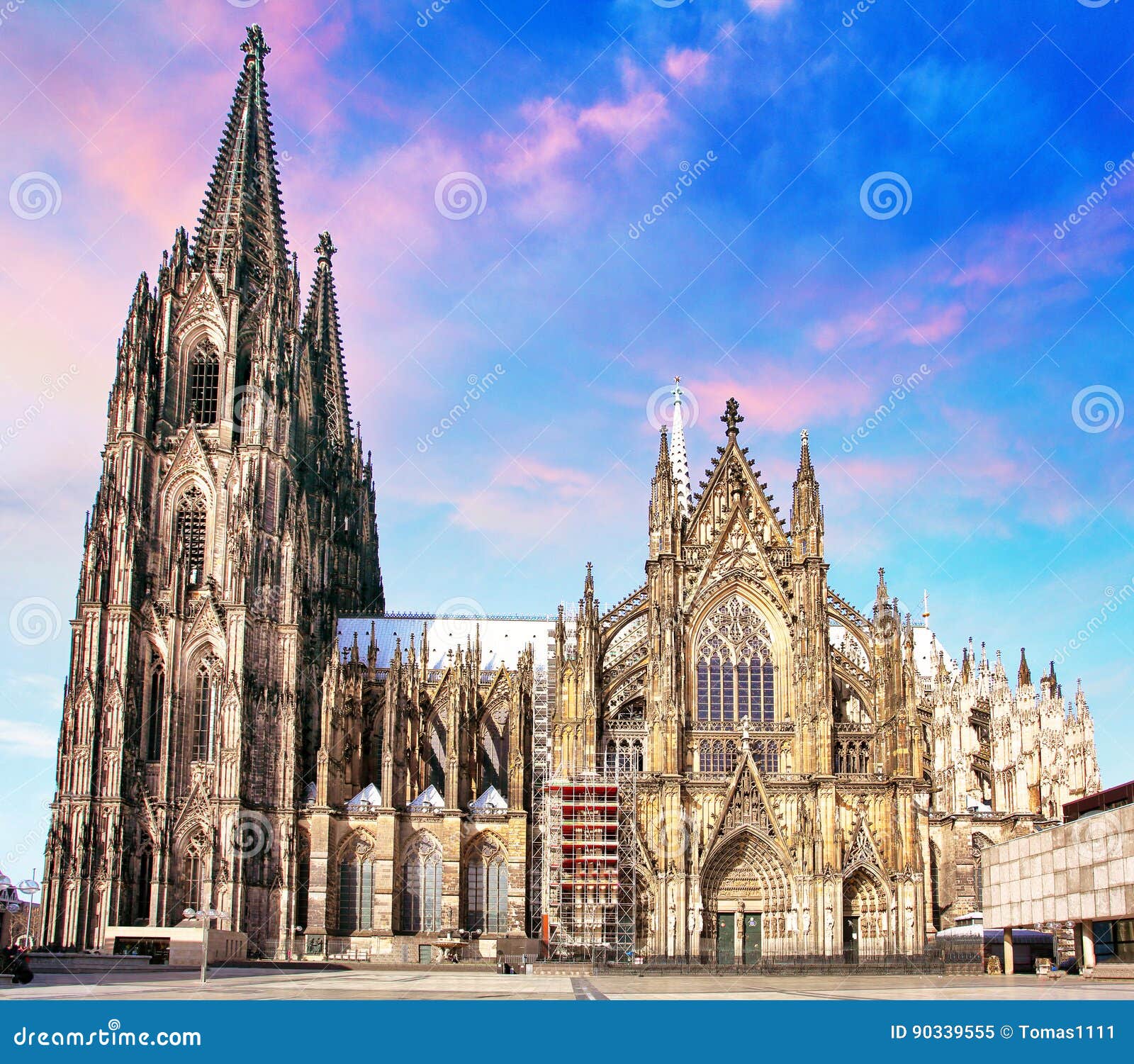 Catedral De Colonia, Alemania Imagen de archivo - Imagen de exterior ...