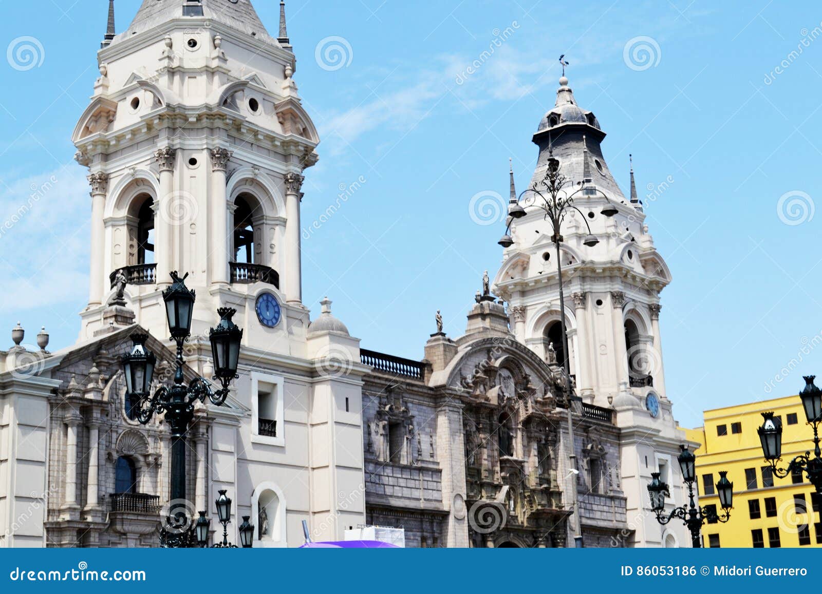 Catedral De Lima - Catedral De Lima Foto de Stock - Imagem de peru ...