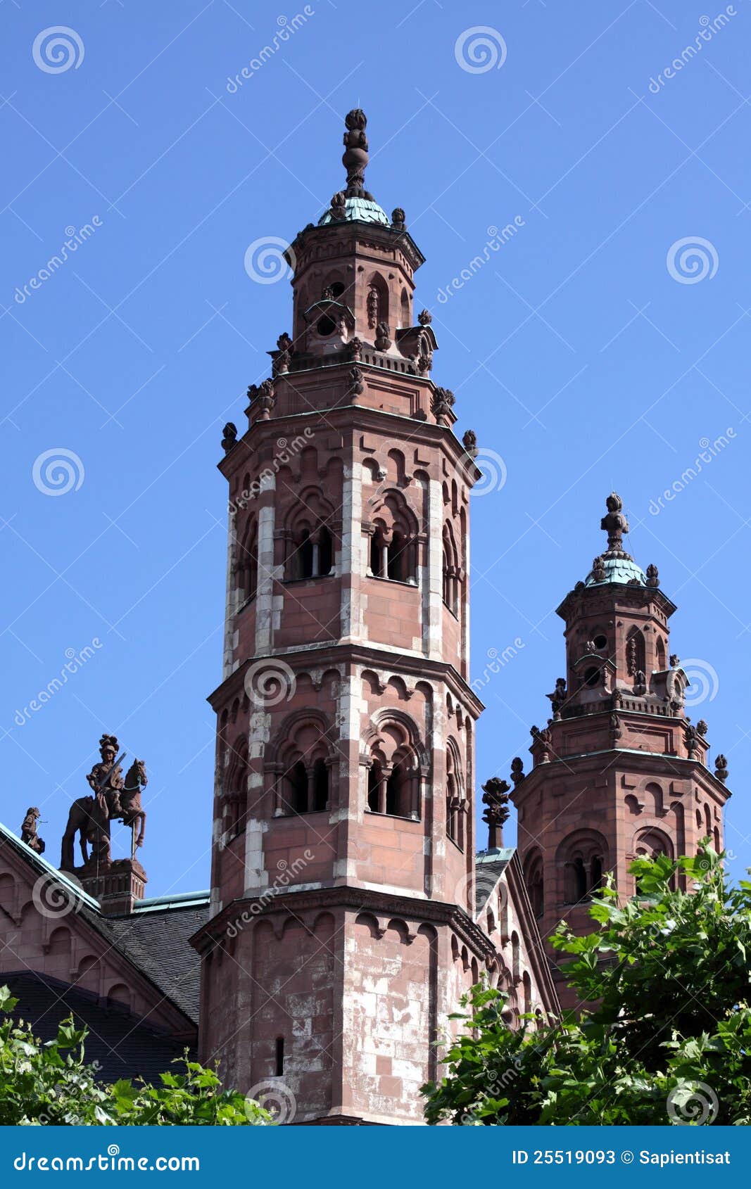 Catedral de Maguncia imagen de archivo. Imagen de sacudir - 25519093