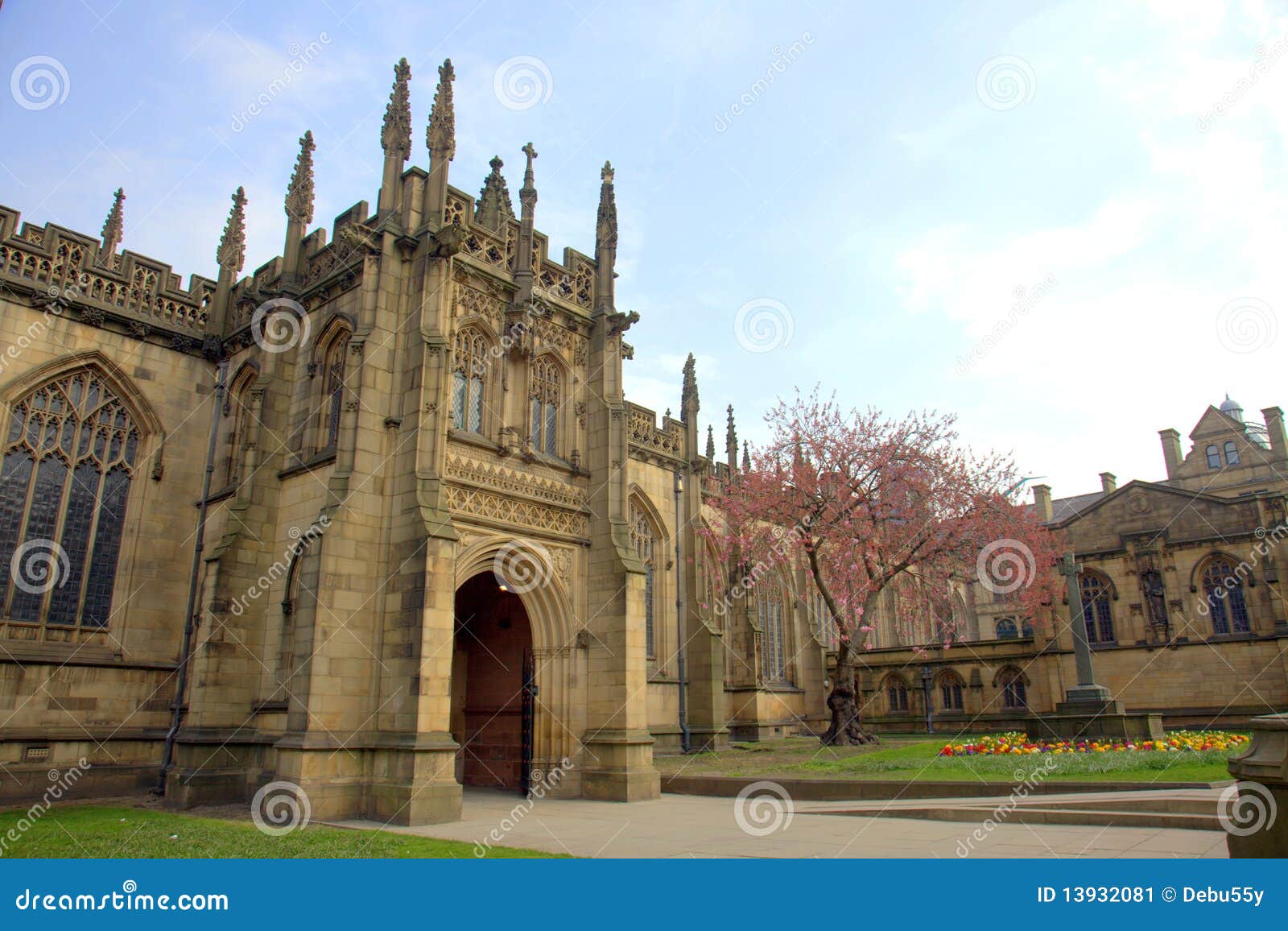 Catedral de Manchester imagen de archivo. Imagen de monumento - 13932081