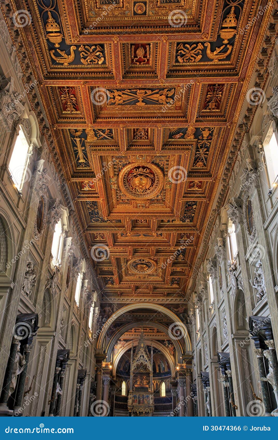 Catedral de Roma foto de stock. Imagem de arquitetura - 30474366