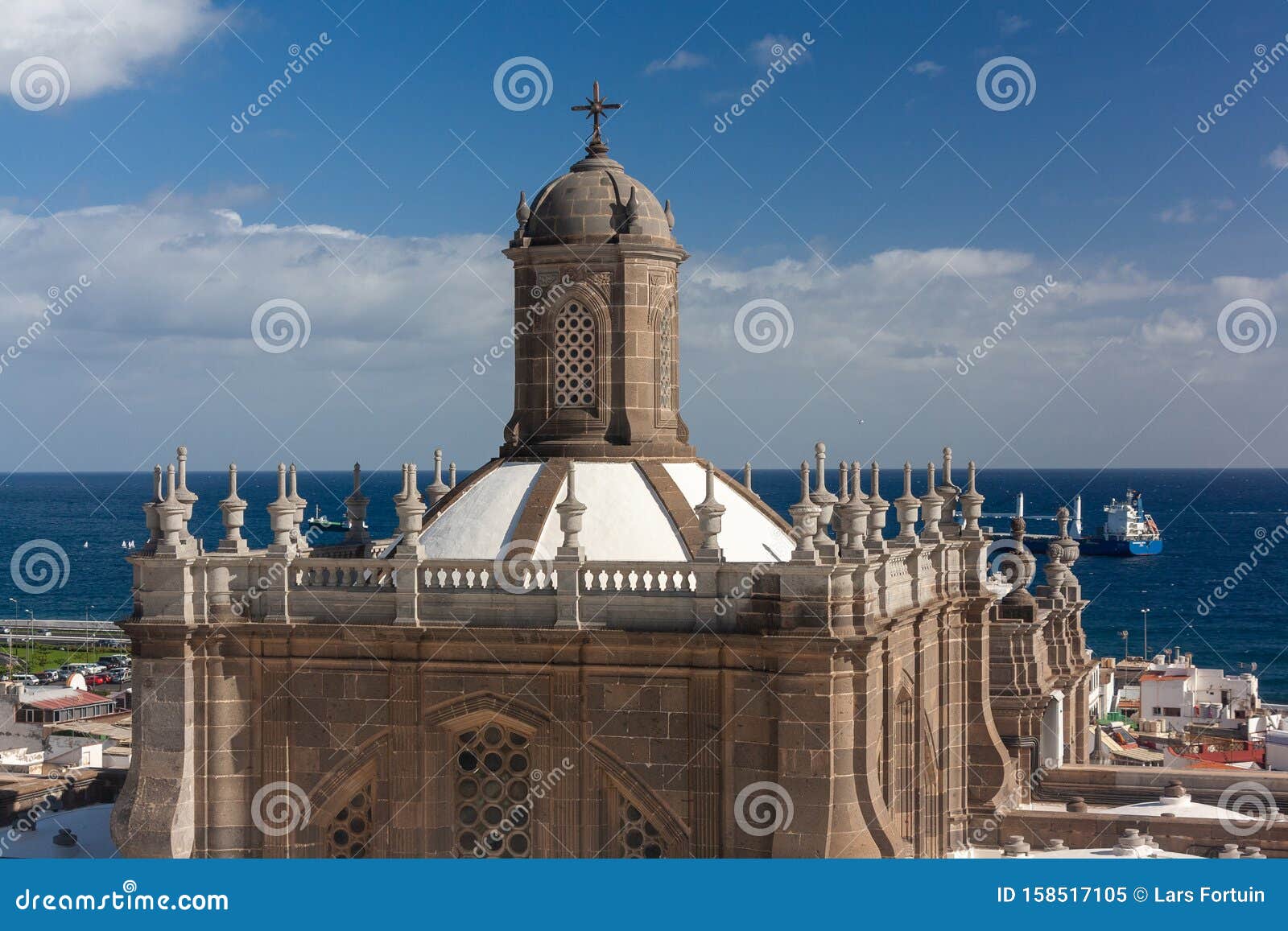 Catedral de Santa Ana imagen editorial. Imagen de azul - 158517105