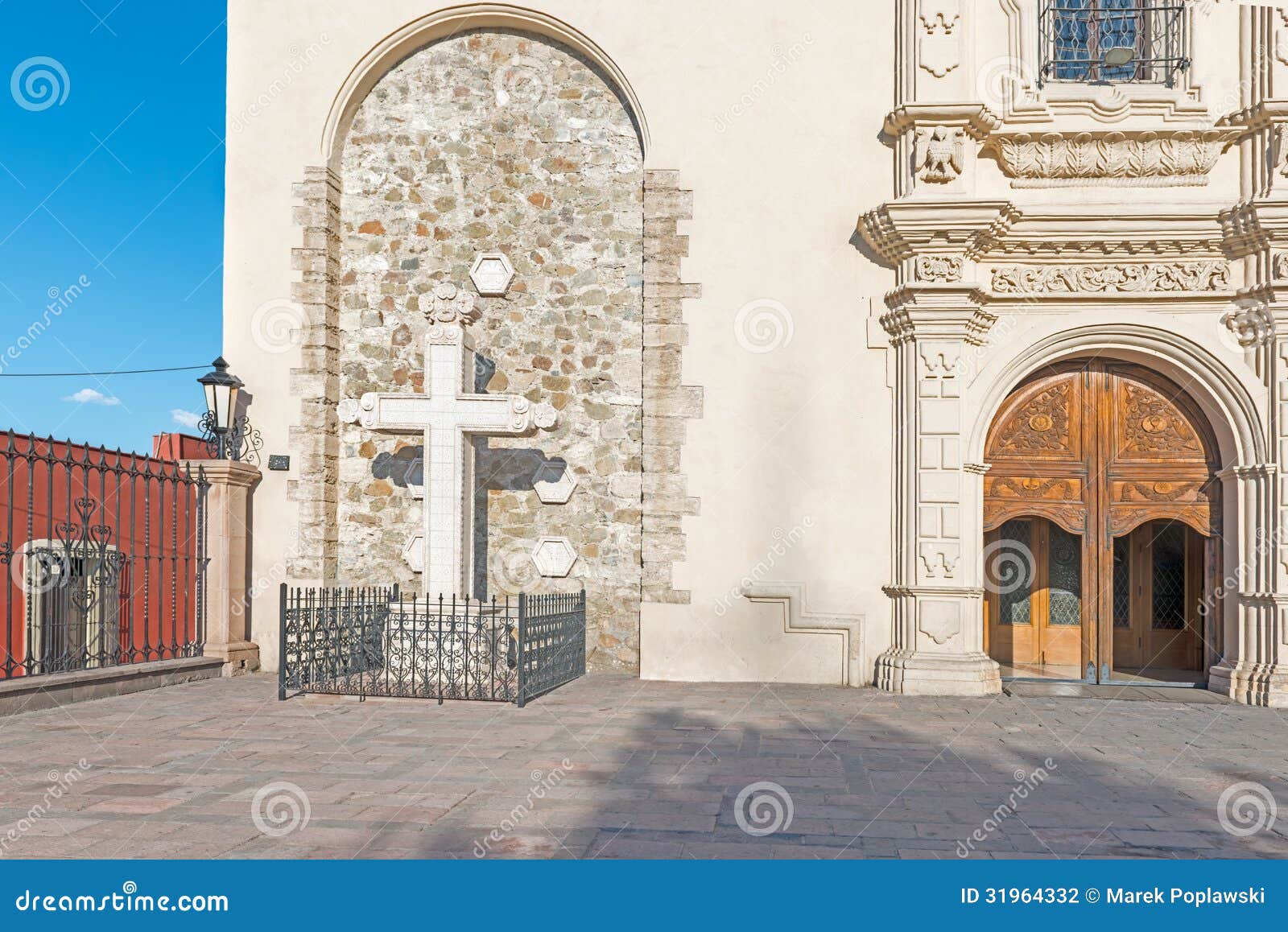 Catedral De Santiago in Saltillo, Mexiko Stockfoto - Bild von miguel ...