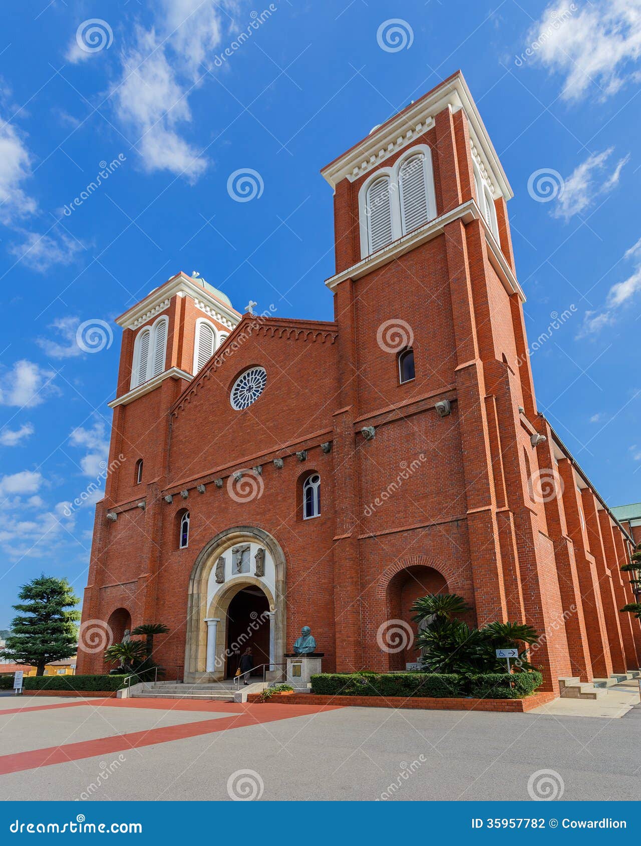 Catedral De Urakami En Nagasaki Fotografía editorial - Imagen de ...
