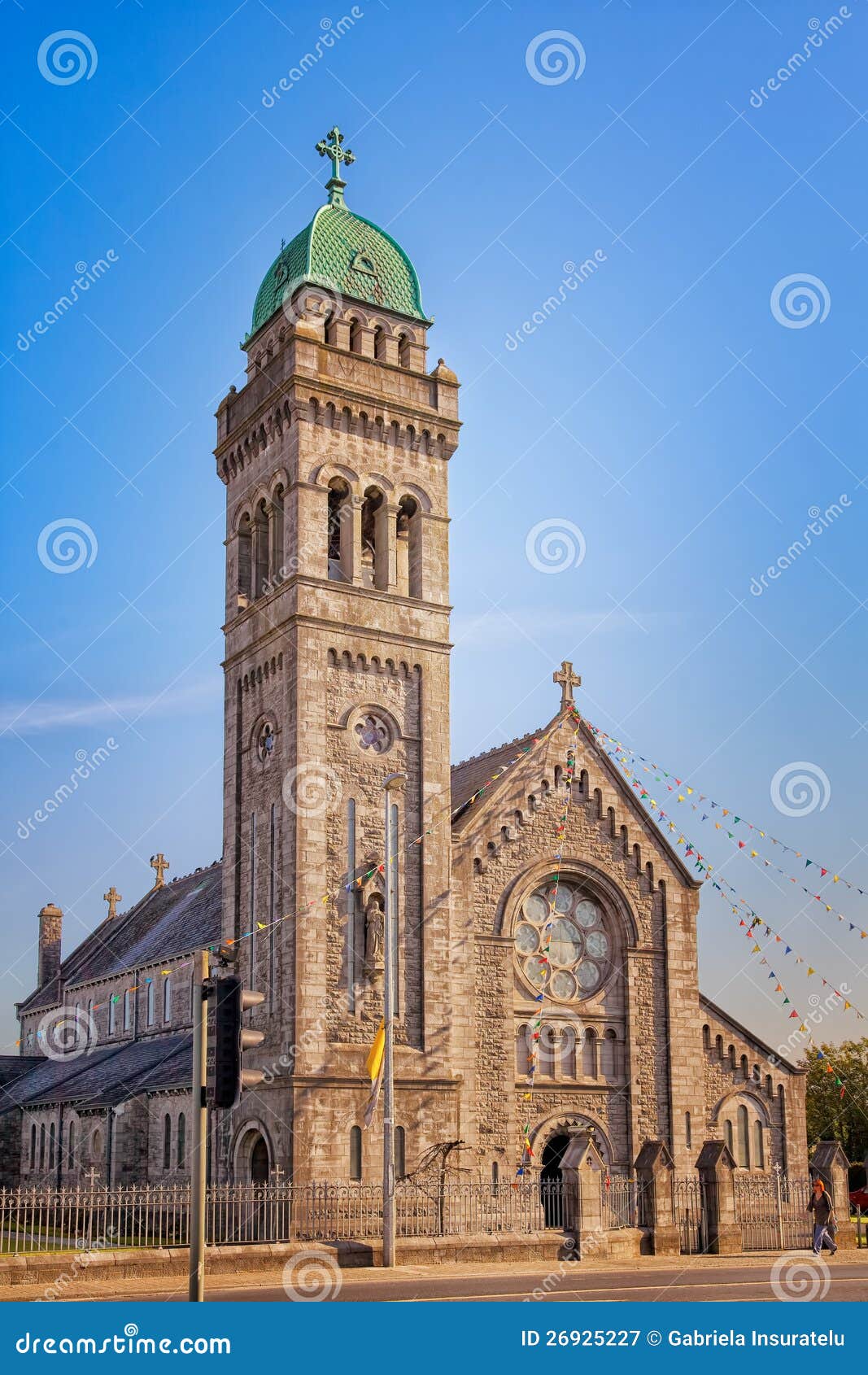 Catedral Del St. Maria En Quintilla Imagen de archivo - Imagen de ...