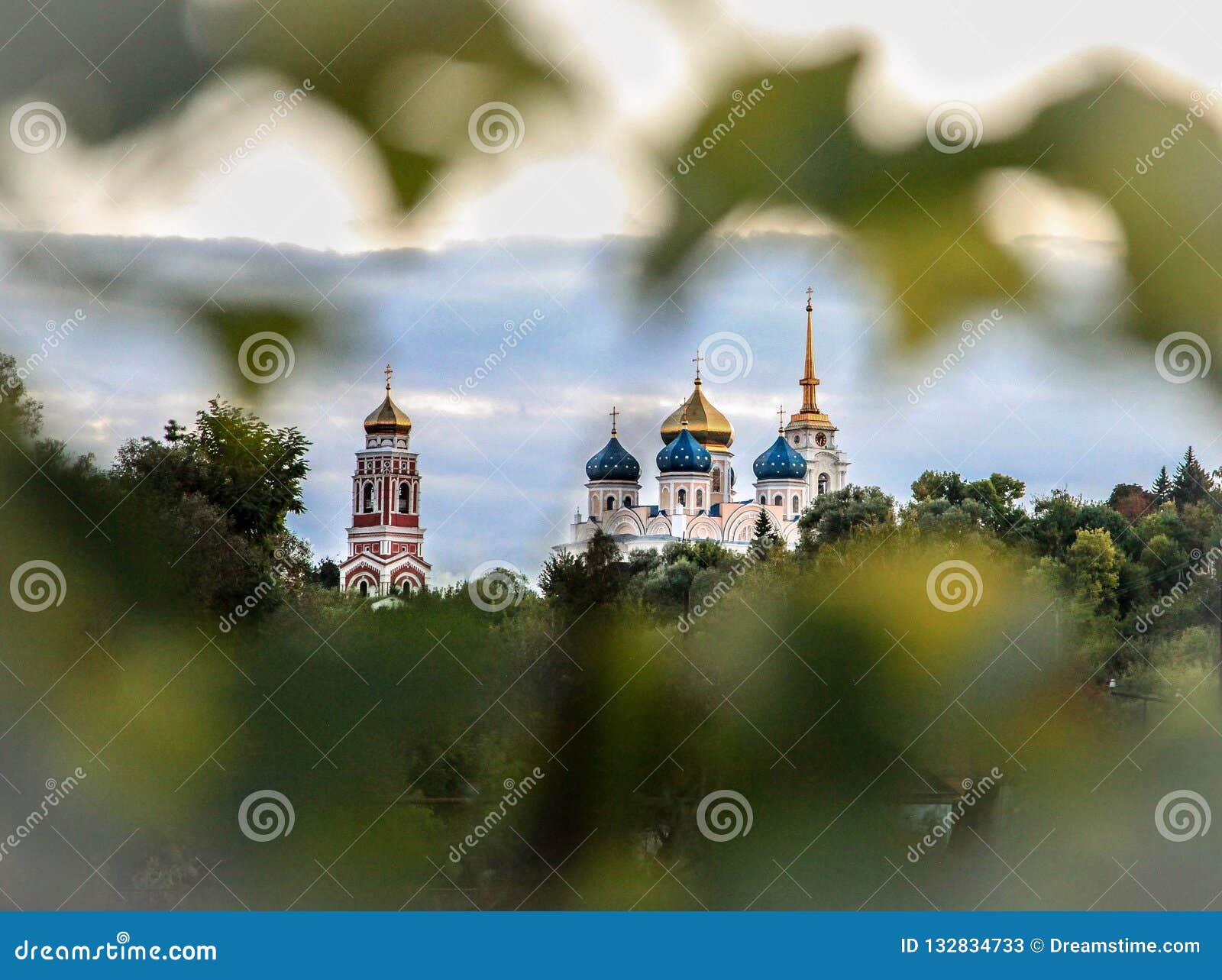 Catedral Do Transfiguration Cidade De Bolkhov Imagem de Stock - Imagem ...