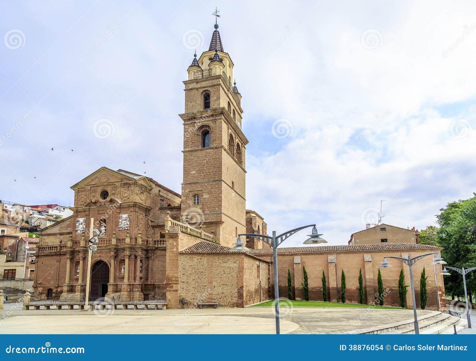 Catedral La Rioja De Calahorra Foto de archivo - Imagen de ambulativo ...