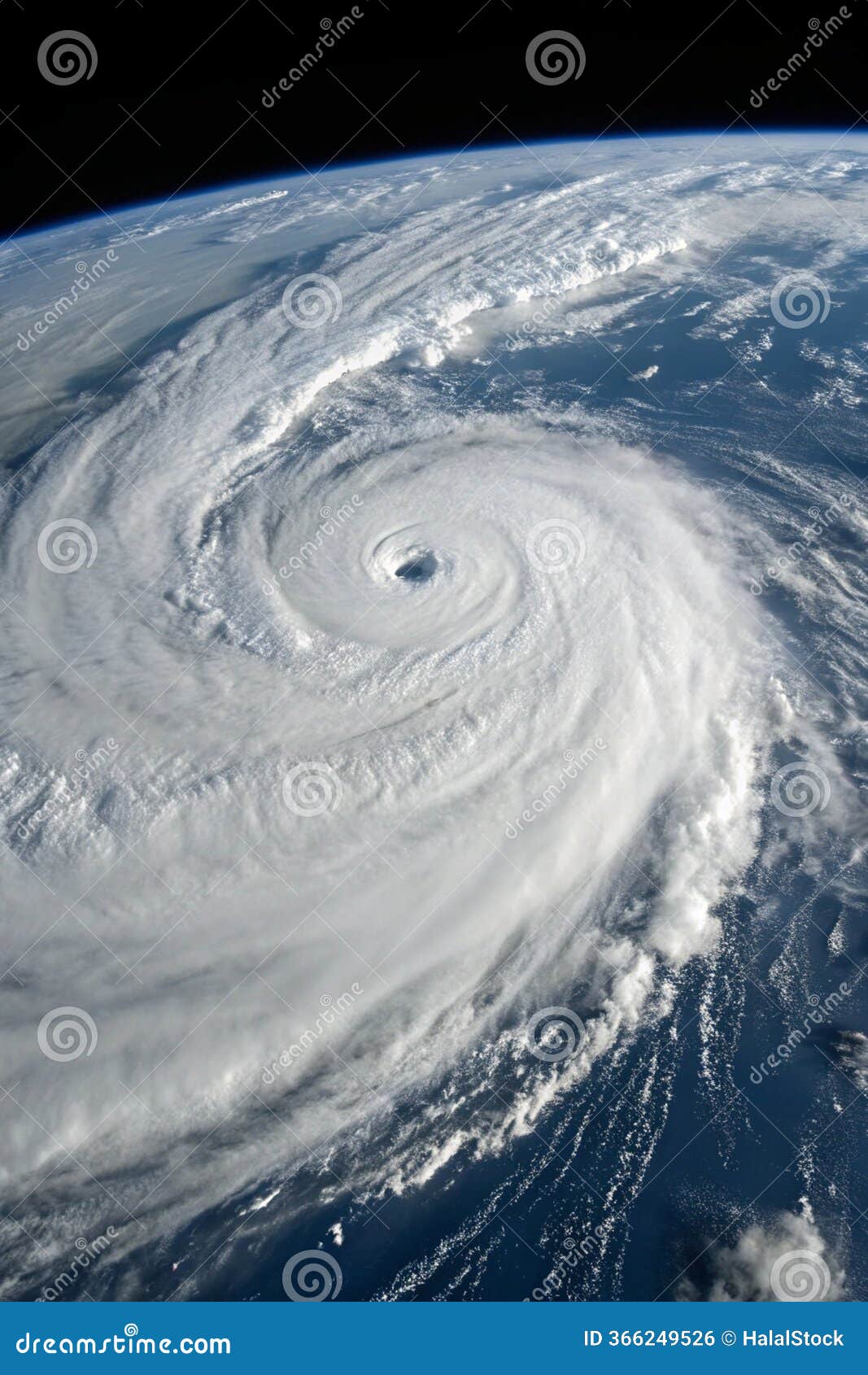 Super Typhoon Over Ocean - Weather Concept Royalty-Free Stock ...